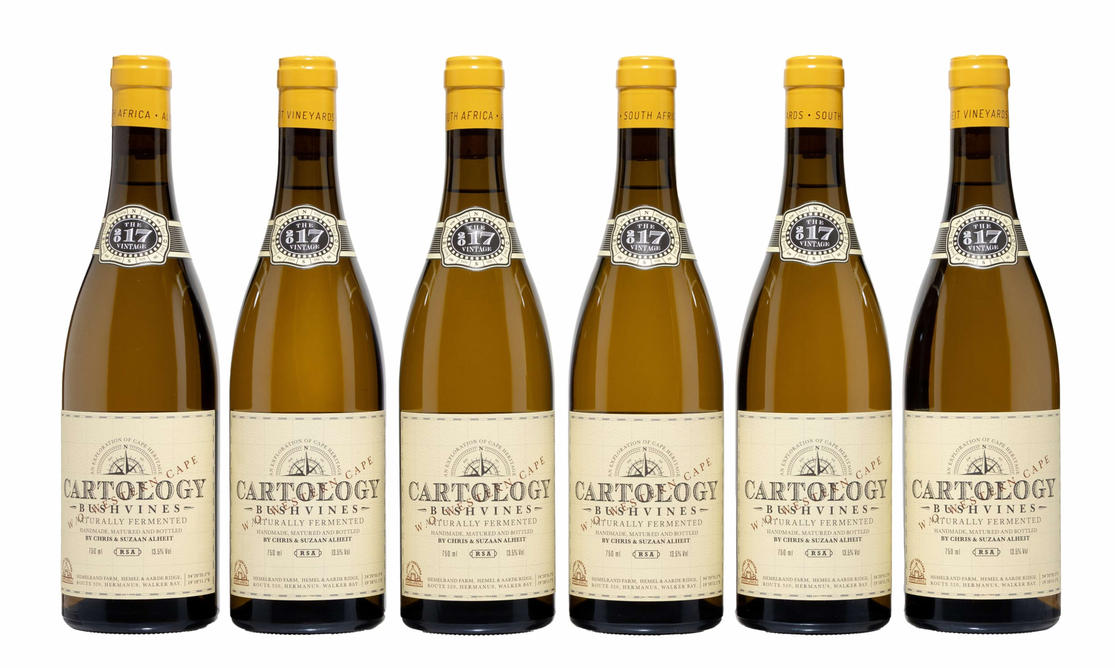 Cartology 2017 6 (1 x 6) 750ml by Alheit Vineyards | Strauss & Co