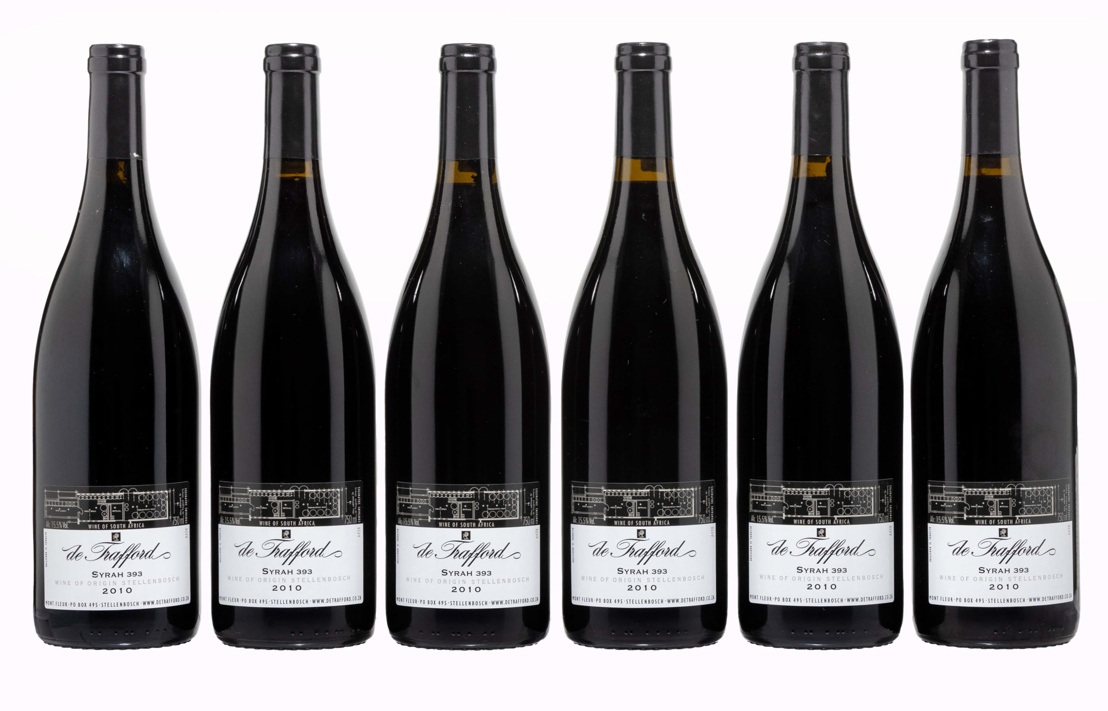 2010 Syrah 393 6 (1 x 6) 750ml by De Trafford | Strauss & Co