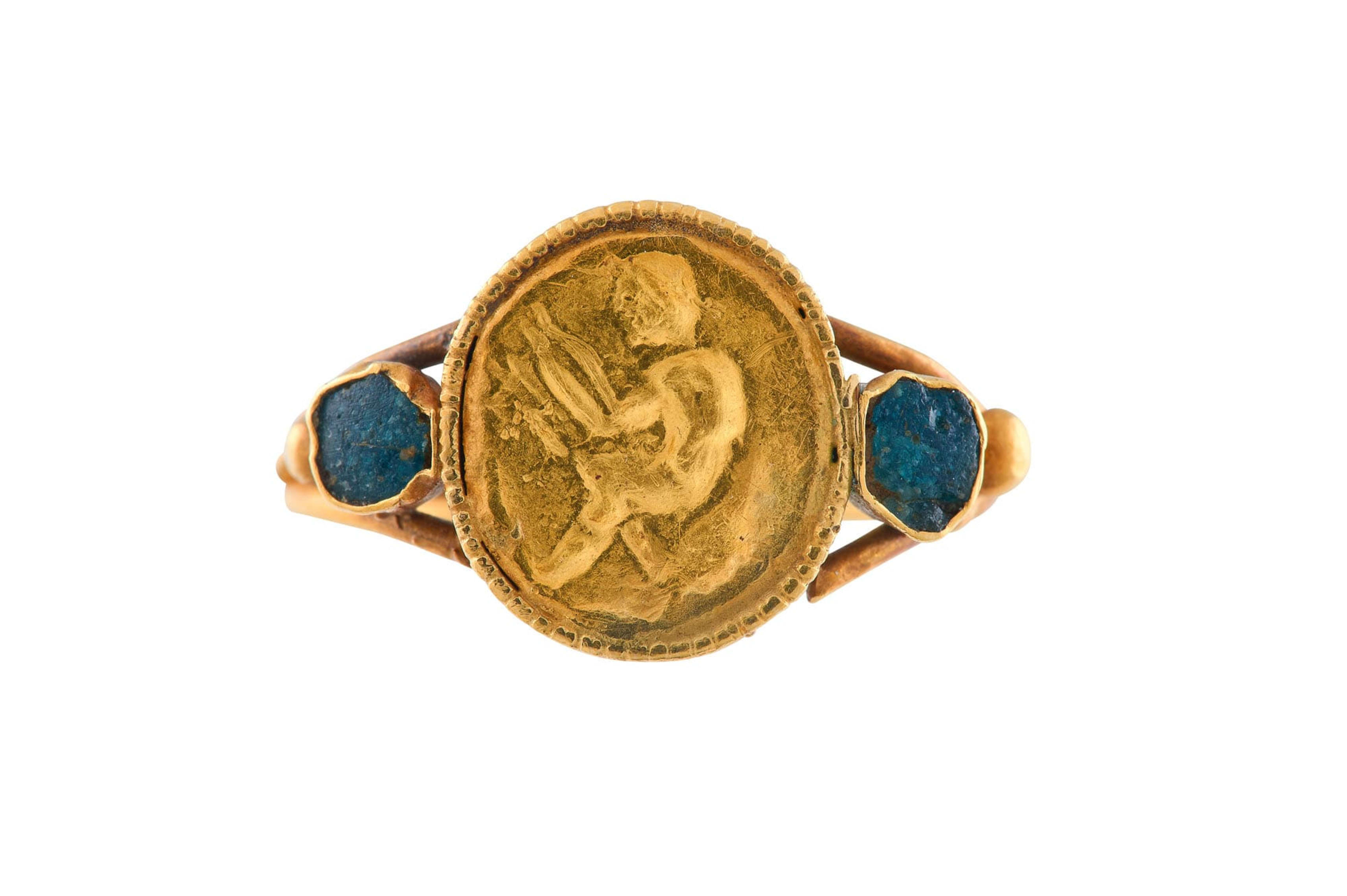 Ancient Roman intaglio signet ring | Strauss & Co