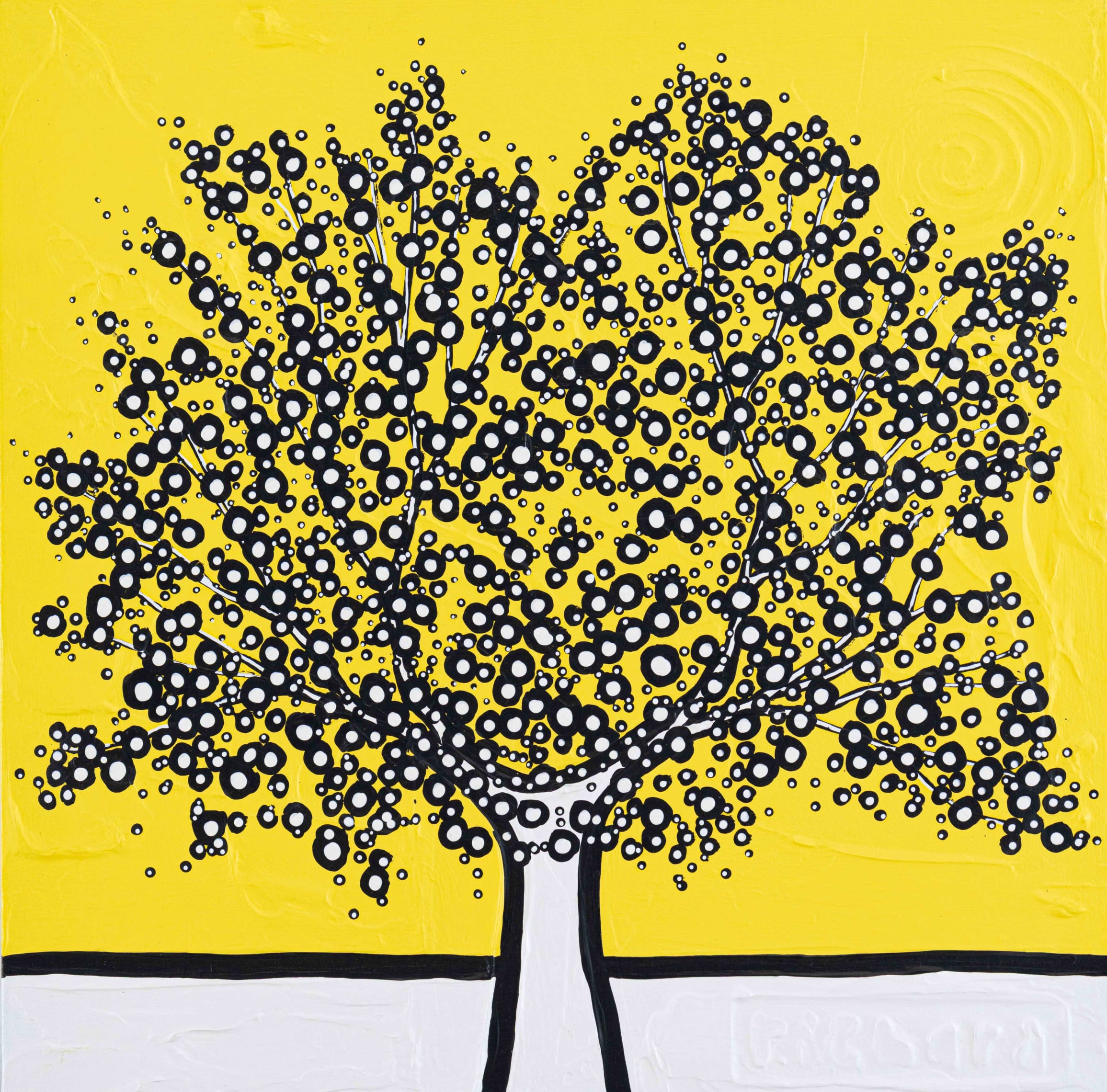 My Yellow De Stijl Tree by Richard Scott | Strauss & Co