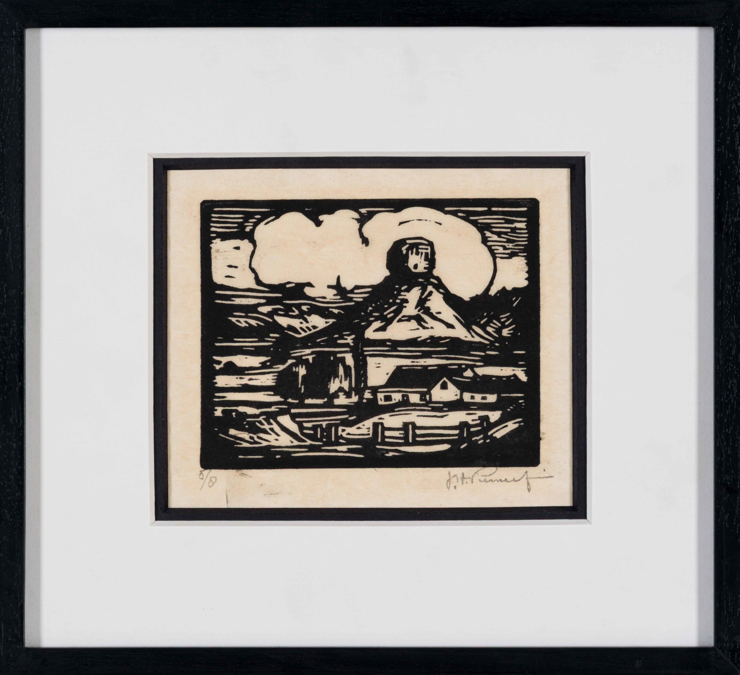 Die Sfinks, Fouriesburg (The Sphinx, Fouriesburg) (Nilant 58) by Jacob ...