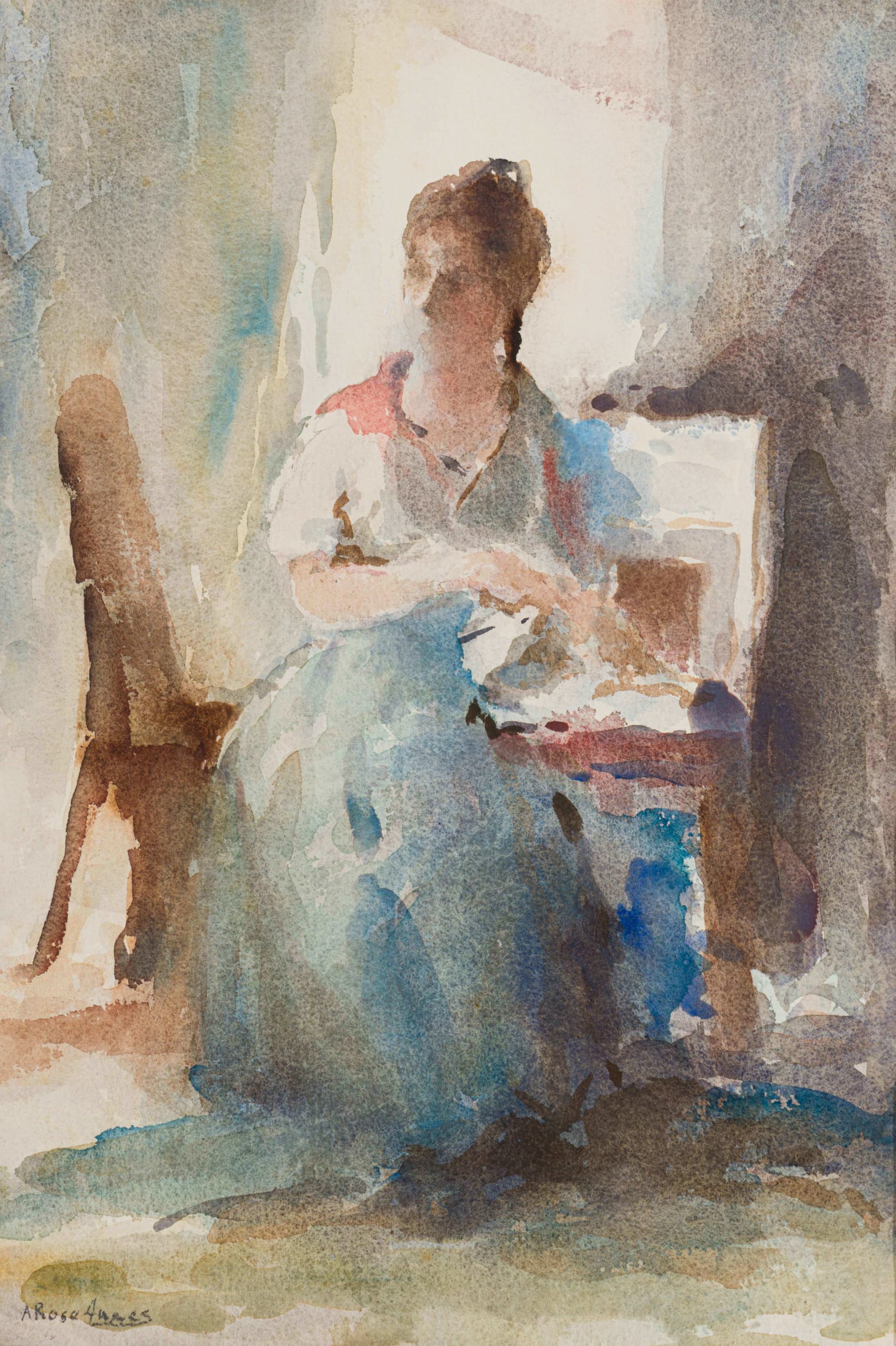 Lady at her Toilette by Alexander Rose-Innes | Strauss & Co