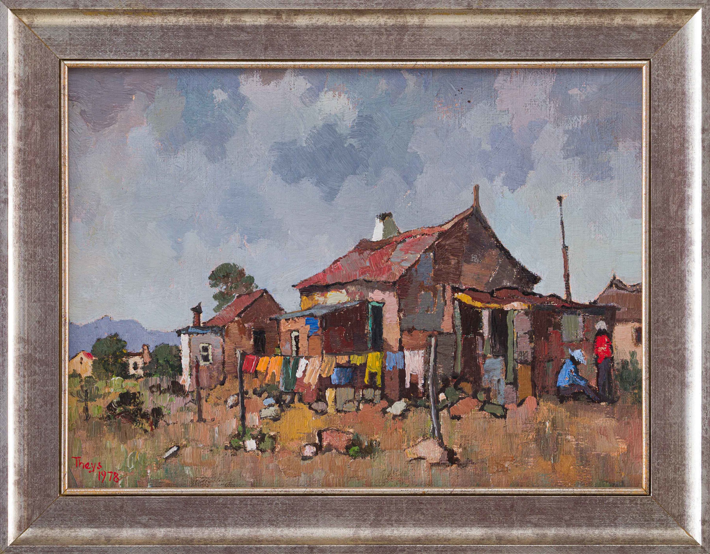 Backyard Scene by Conrad Theys | Strauss & Co