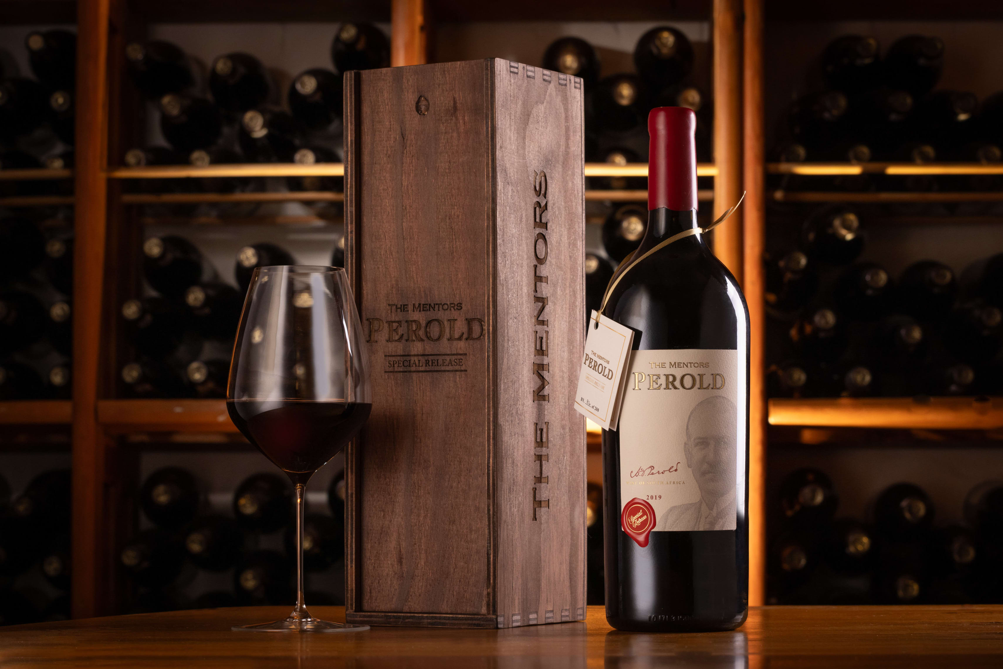 Collection of The Mentors Perold Magnums 2019 3 (1 x 3) 1500ml by KWV ...