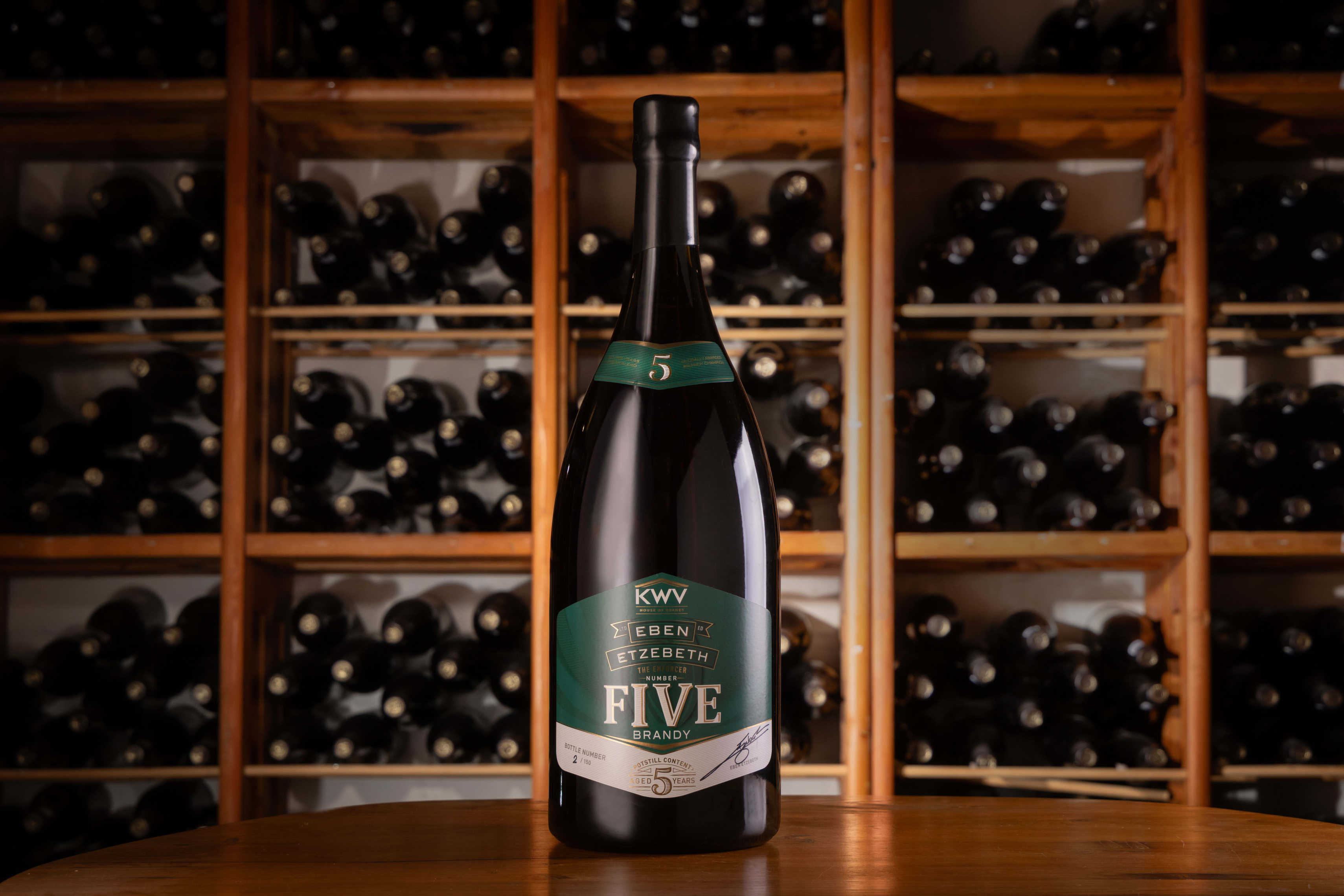 5 Eben Etzebeth 5 Litre Limited Edition Brandy NV 1 (1 x 1) 5000ml by ...