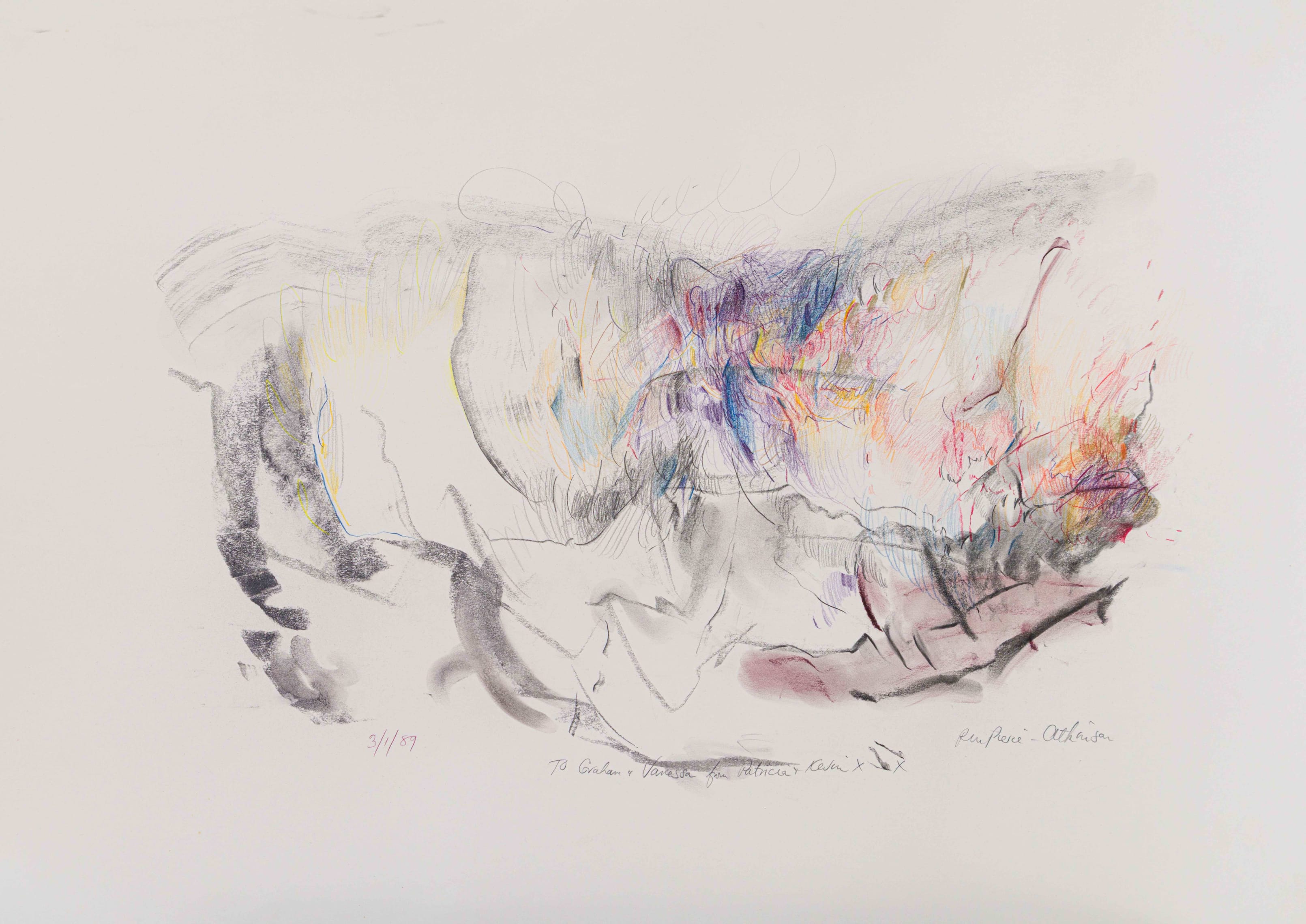 Abstract Composition by Patricia Pierce-Atkinson | Strauss & Co