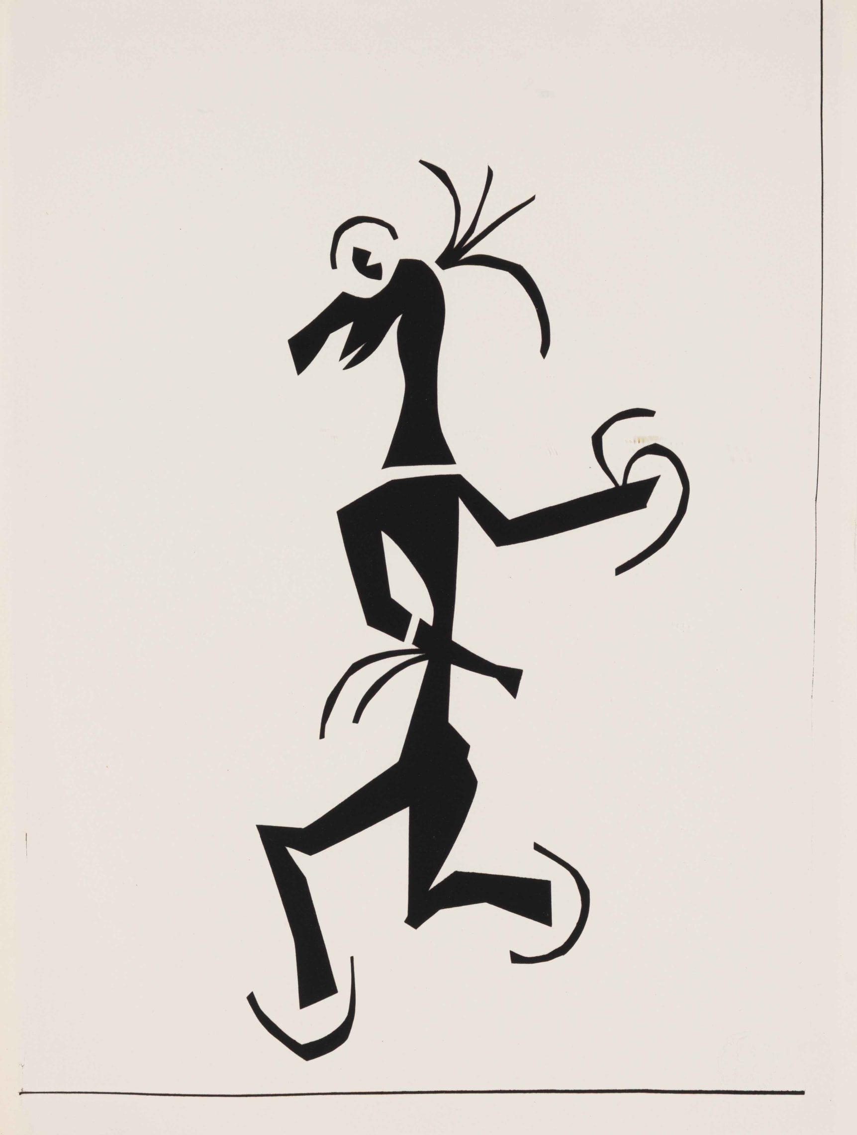 Fook Figure by Walter Battiss | Strauss & Co