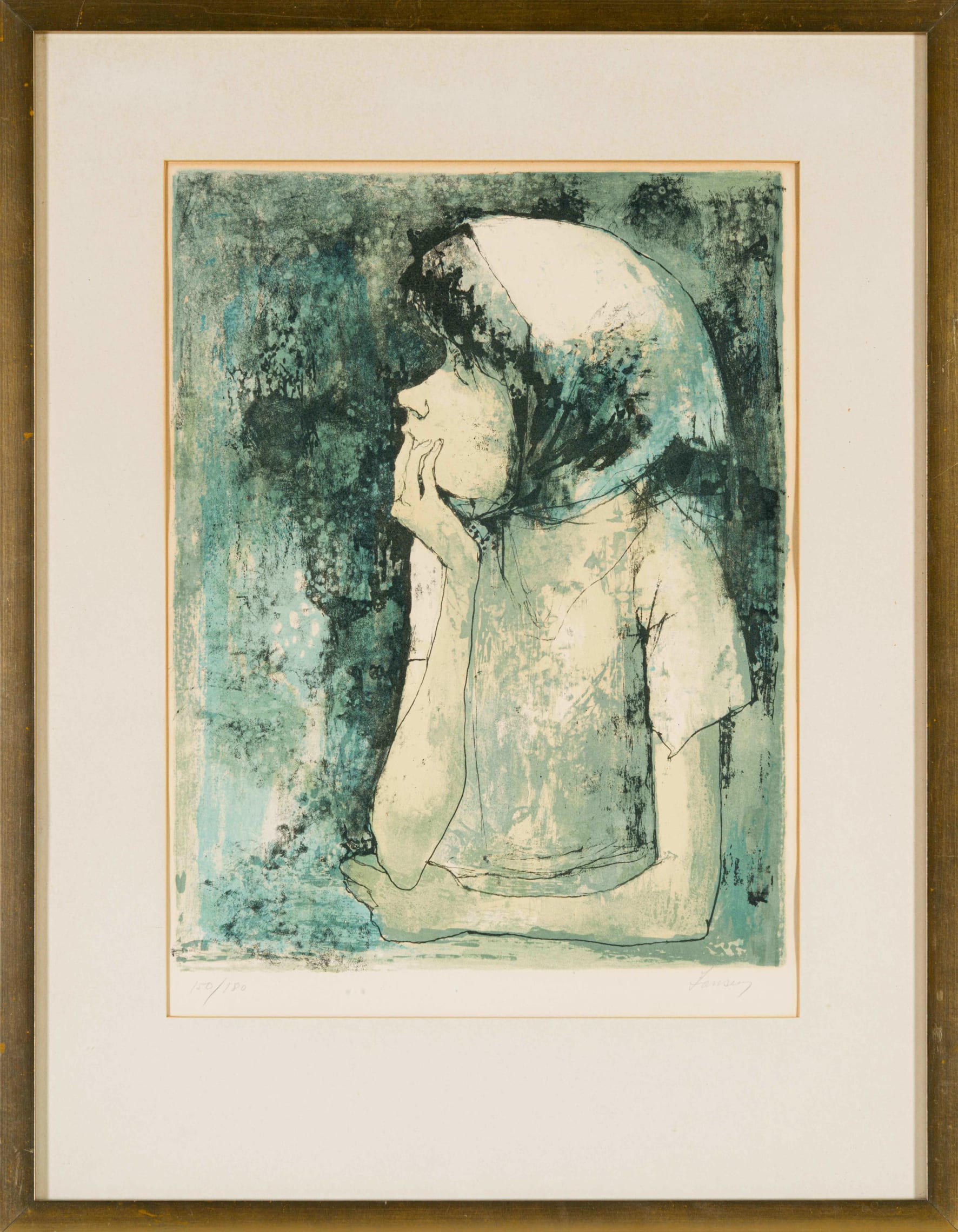 Young Girl by Jean Jansem | Strauss & Co