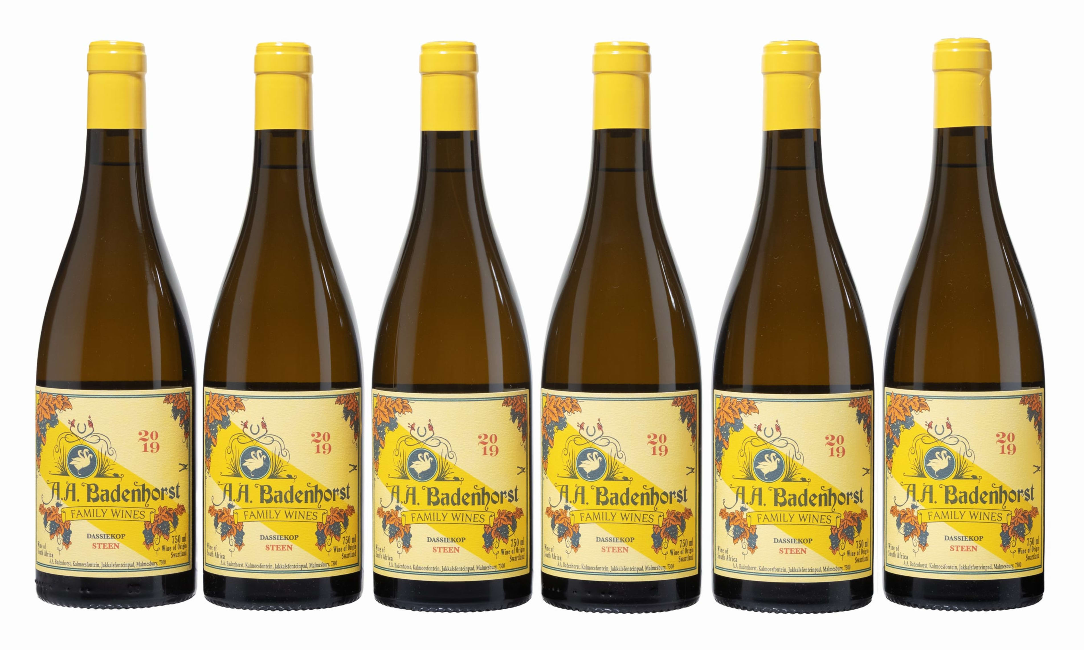 Dassiekop Steen 2019 6 (1 x 6) 750ml by AA Badenhorst Family Wines ...