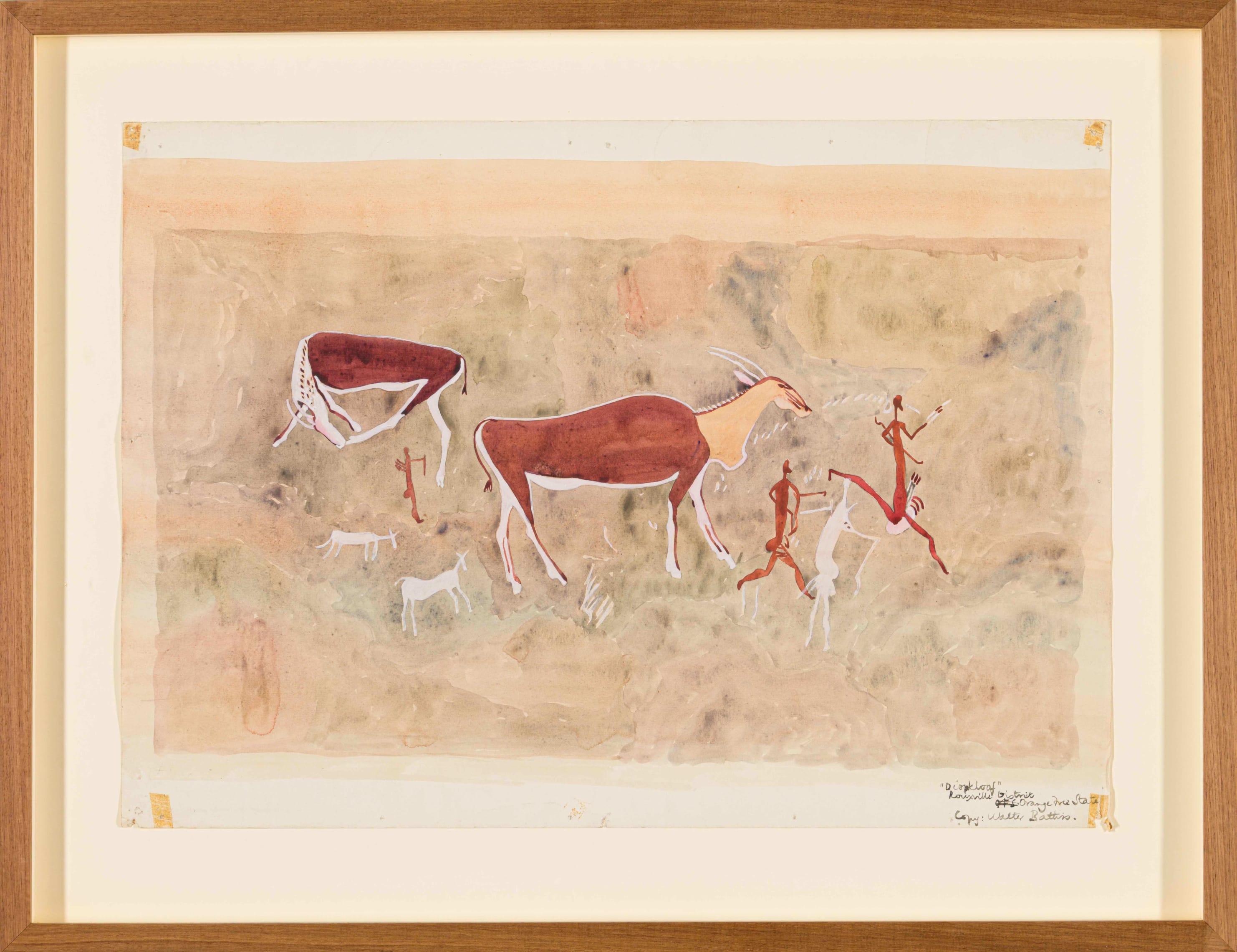 Diepkloof, Rouxville District, Orange Free State by Walter Battiss ...