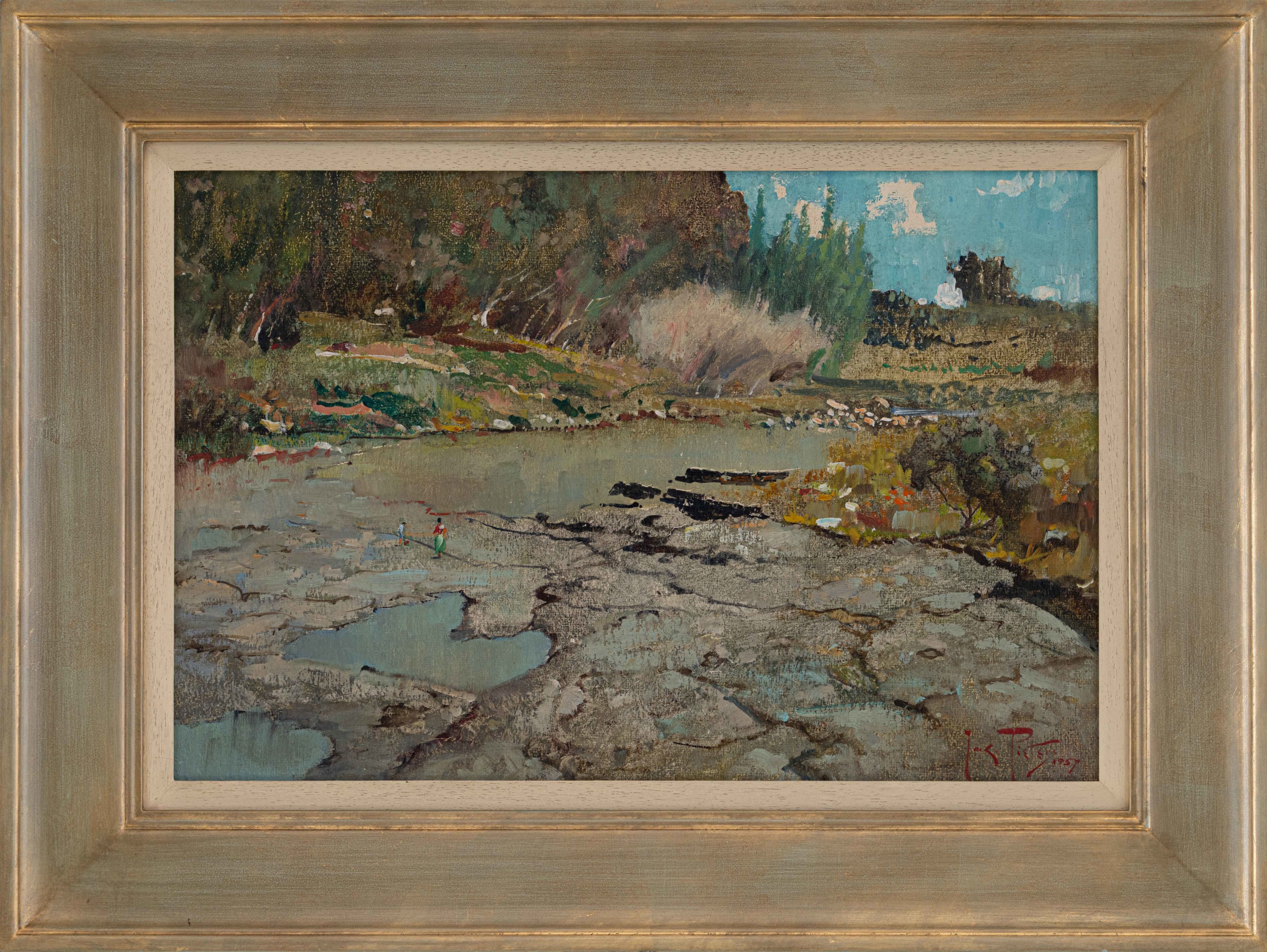 At Grobler's Dam, Kroonstad by Jack (Jacobus) Pieters | Strauss & Co