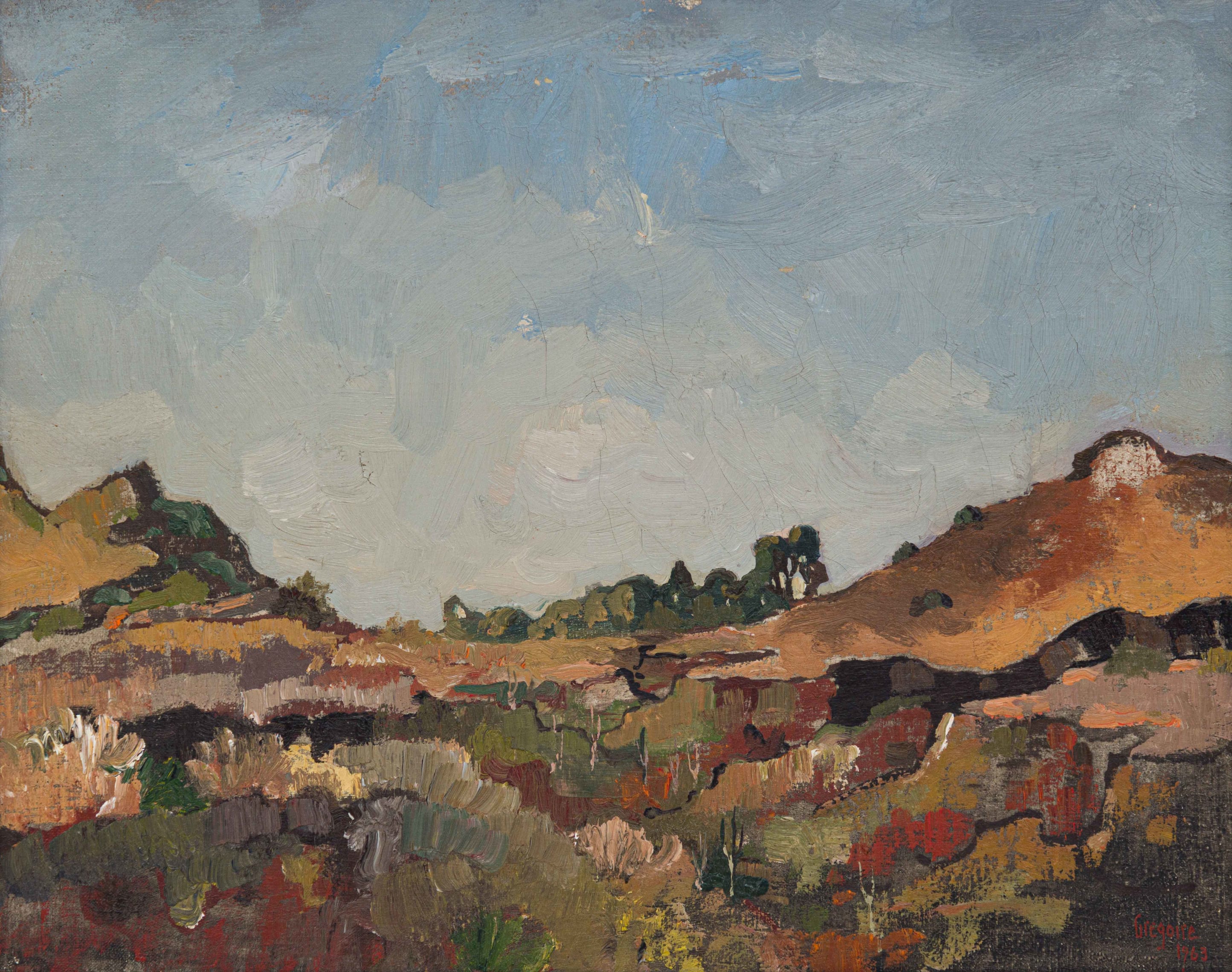 Landskap (Landscape) by Gregoire Boonzaier | Strauss & Co