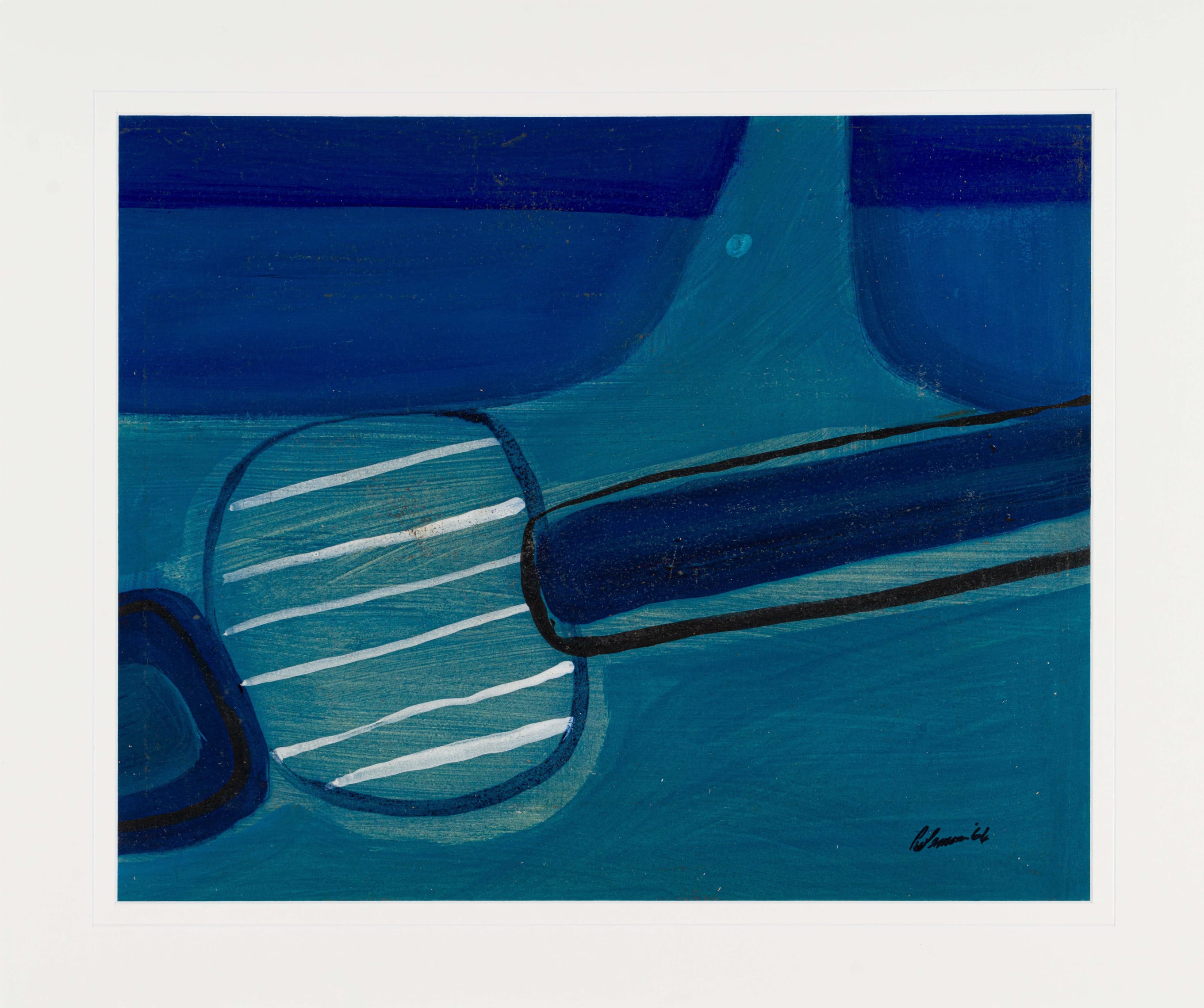 Abstract in Blue II by Trevor Coleman | Strauss & Co