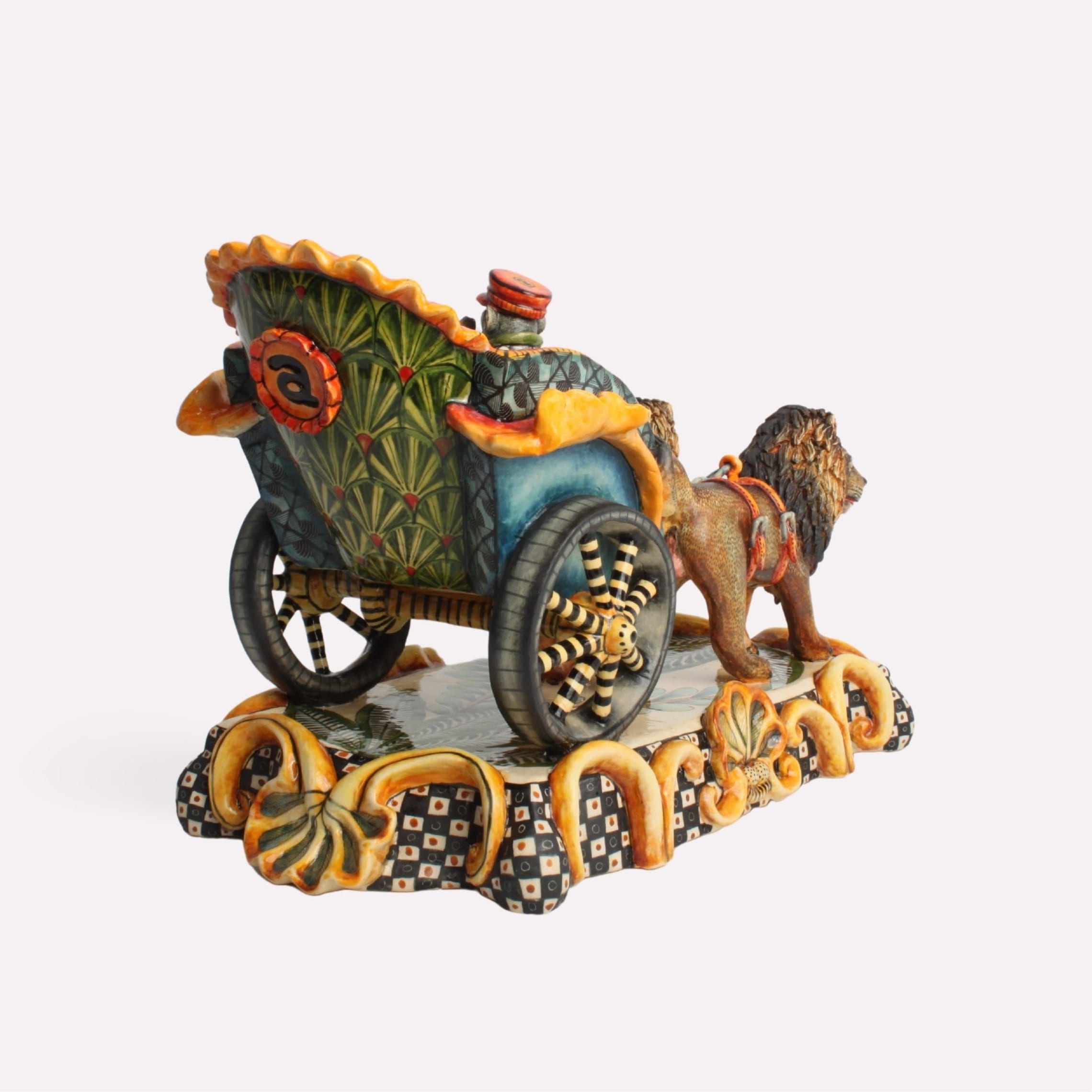 Lion Chariot by Qiniso Mungwe & Ayanda Mseleku | Strauss & Co