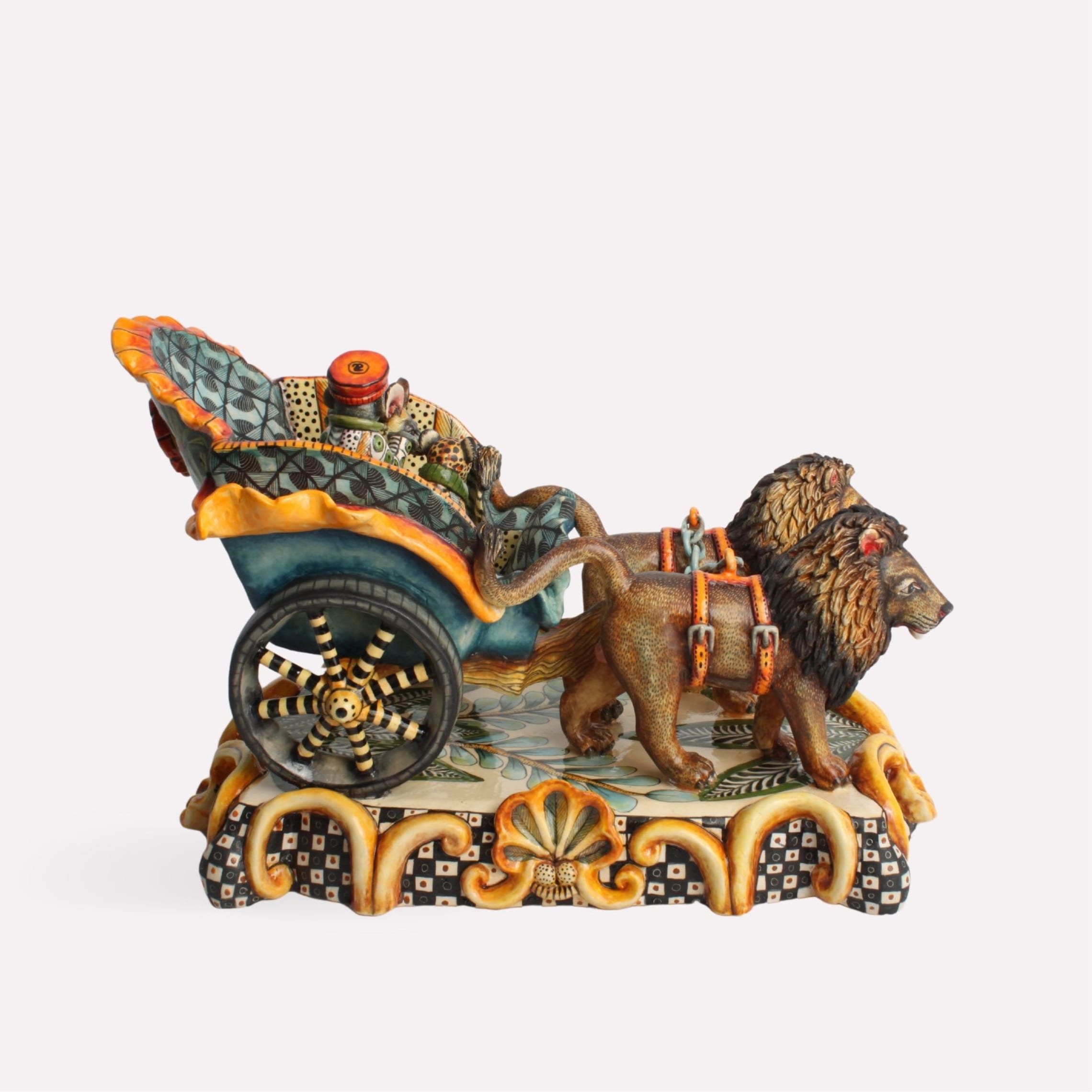 Lion Chariot by Qiniso Mungwe & Ayanda Mseleku | Strauss & Co