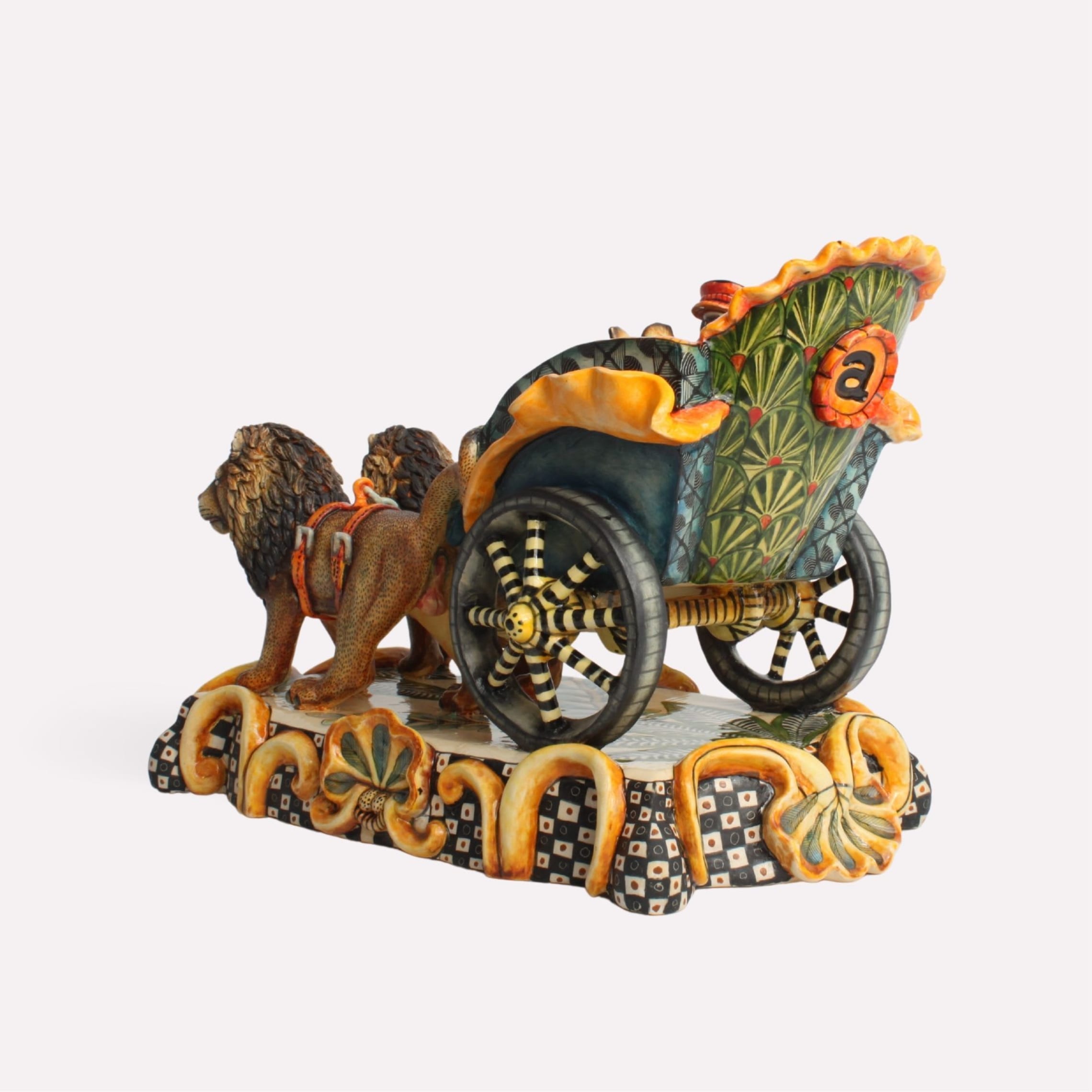 Lion Chariot by Qiniso Mungwe & Ayanda Mseleku | Strauss & Co