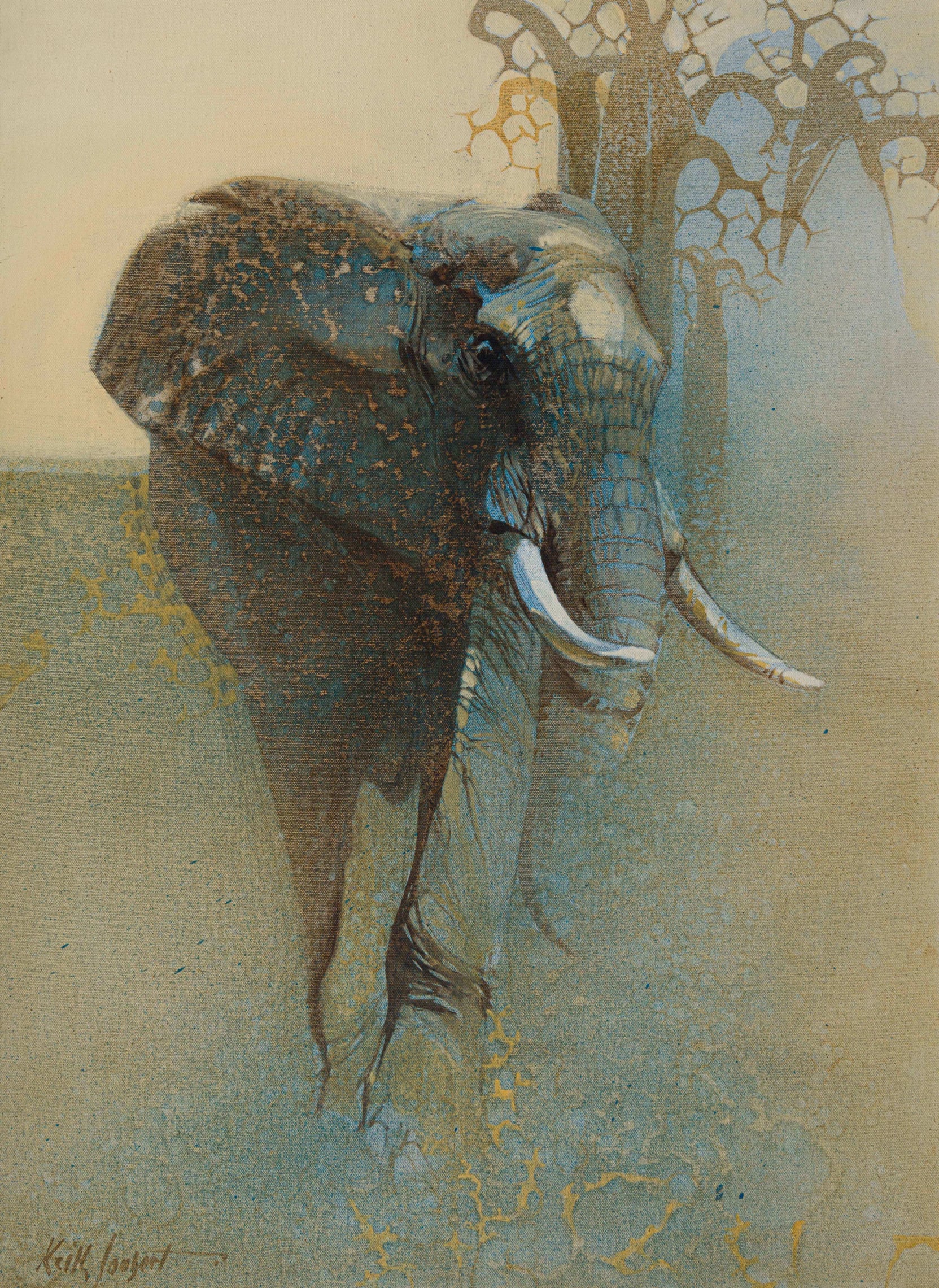 Lone Elephant by Keith Joubert | Strauss & Co