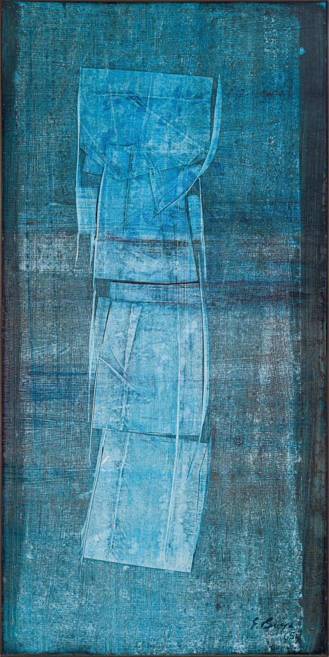Untitled (Abstract in Blue) by George Boys | Strauss & Co