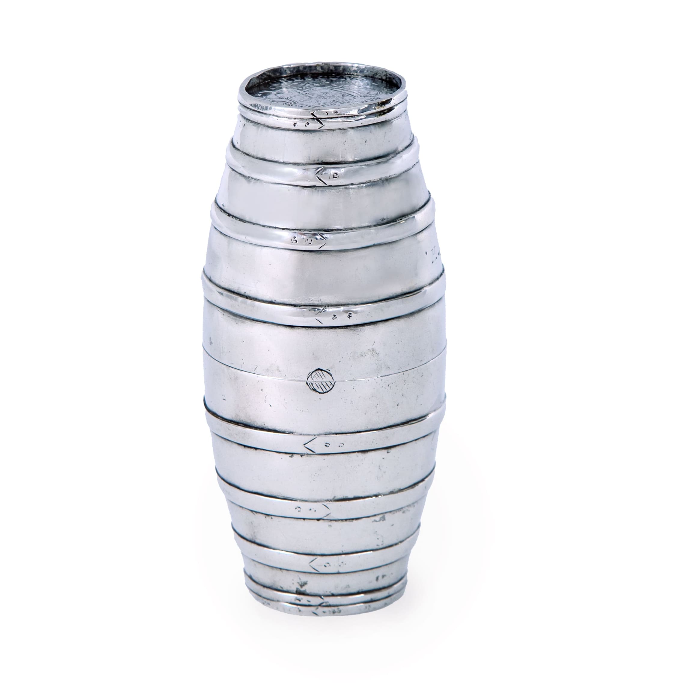 A Cape silver double beaker, Lawrence Holme Twentyman, c.1818-1837 ...