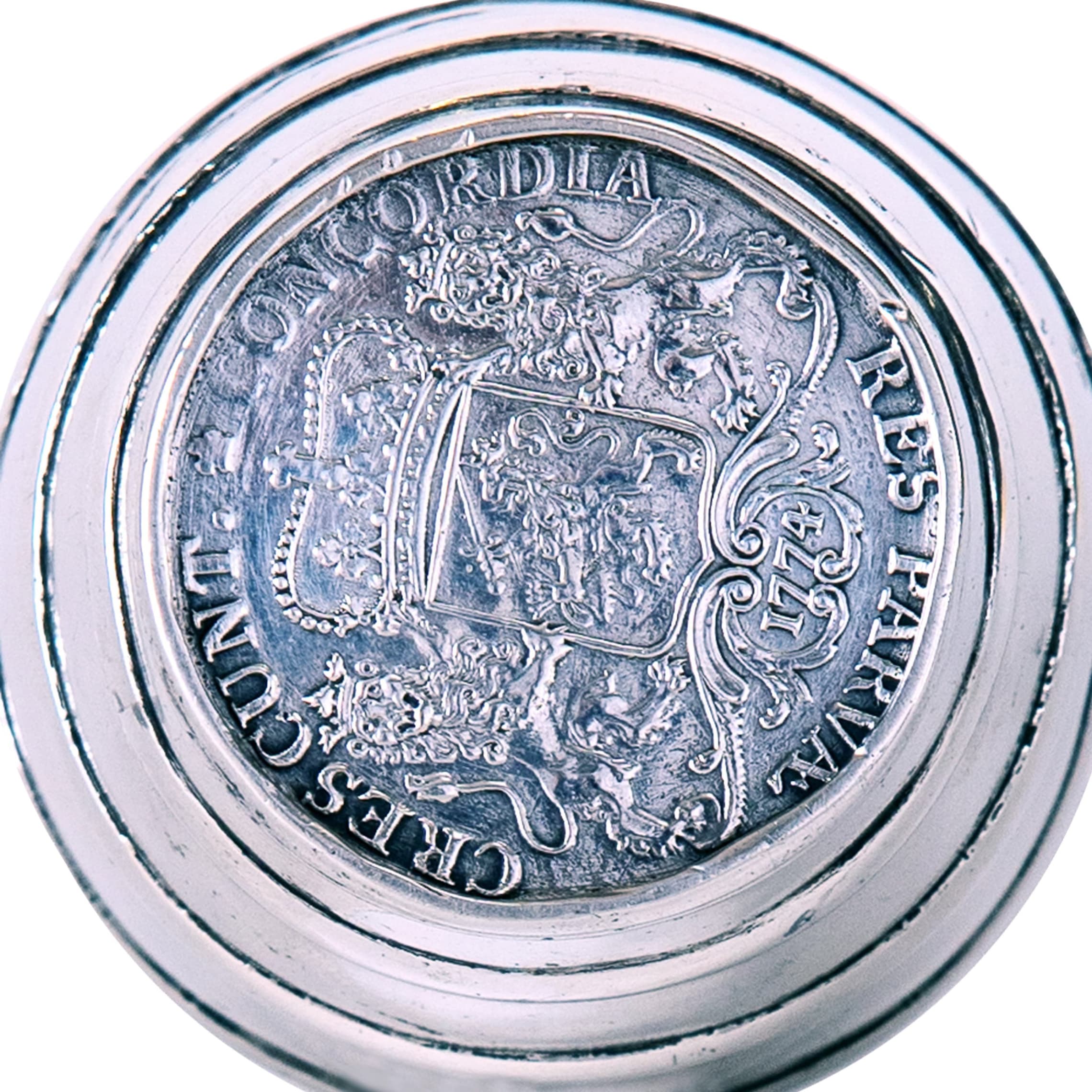 A Cape silver double beaker, Lawrence Holme Twentyman, c.1818-1837 ...