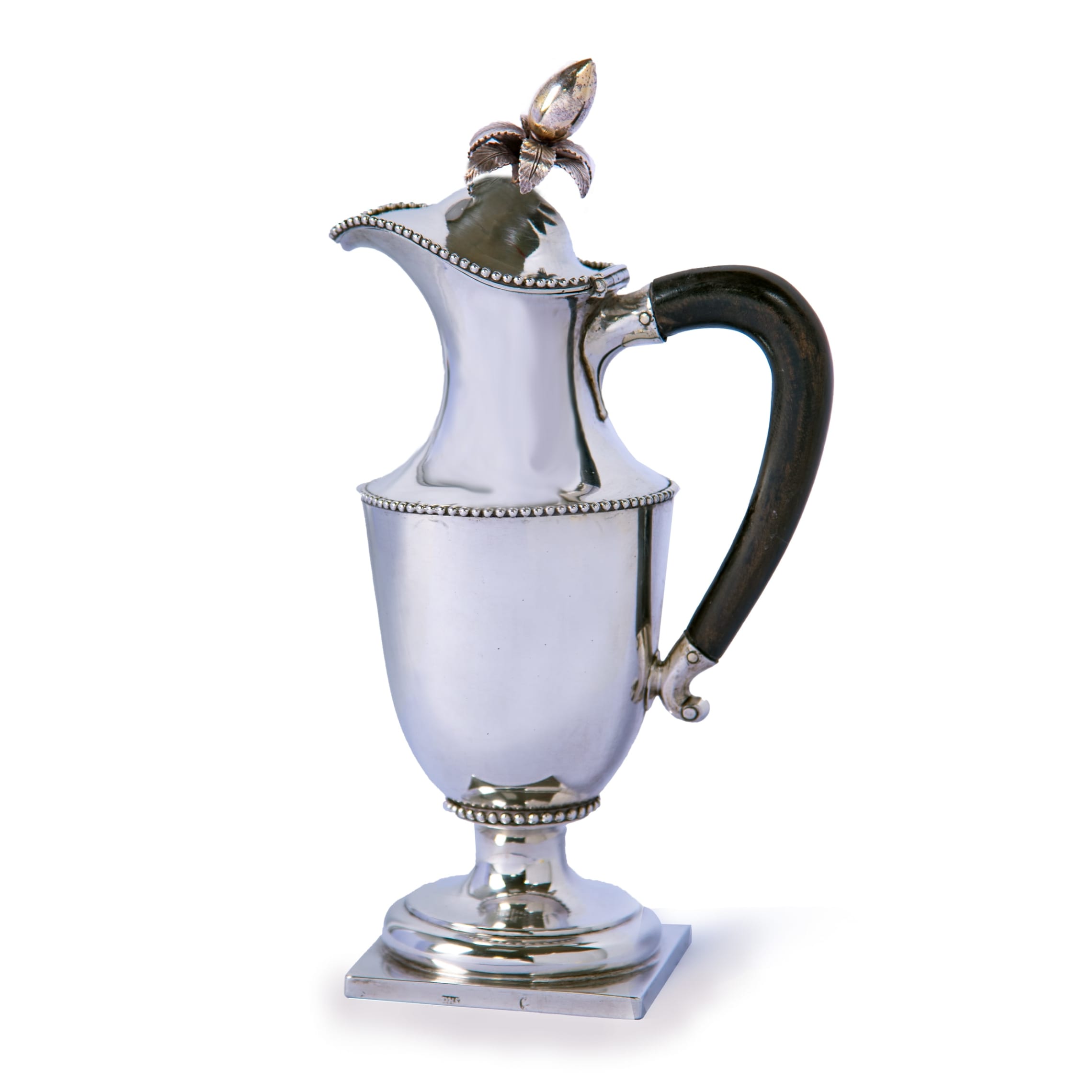 A Cape silver coffee pot, Daniel Heinrich Schmidt, c.1768-1811 ...