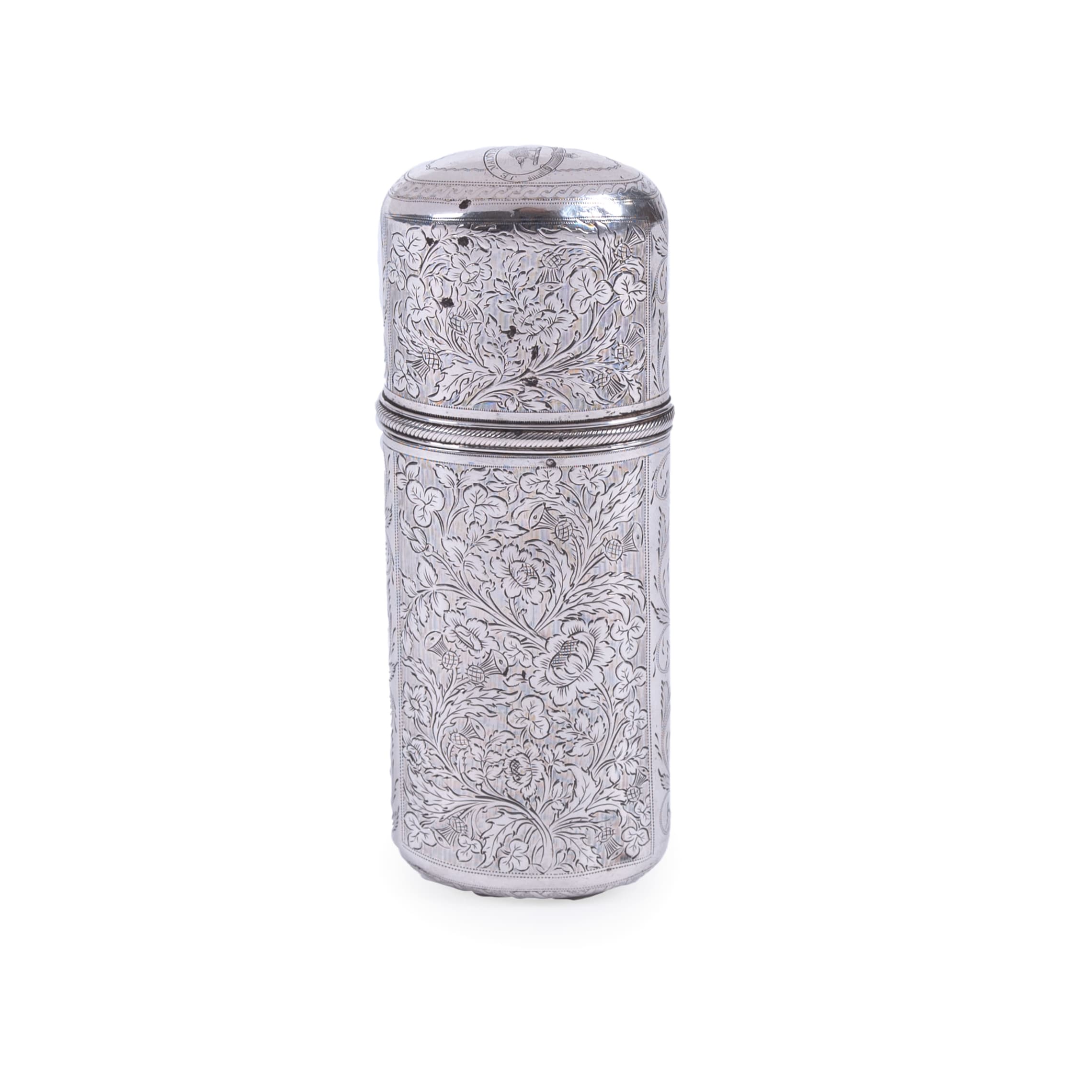 A Cape silver spectacle case, Lawrence Holme Twentyman, c.1818-1837 ...