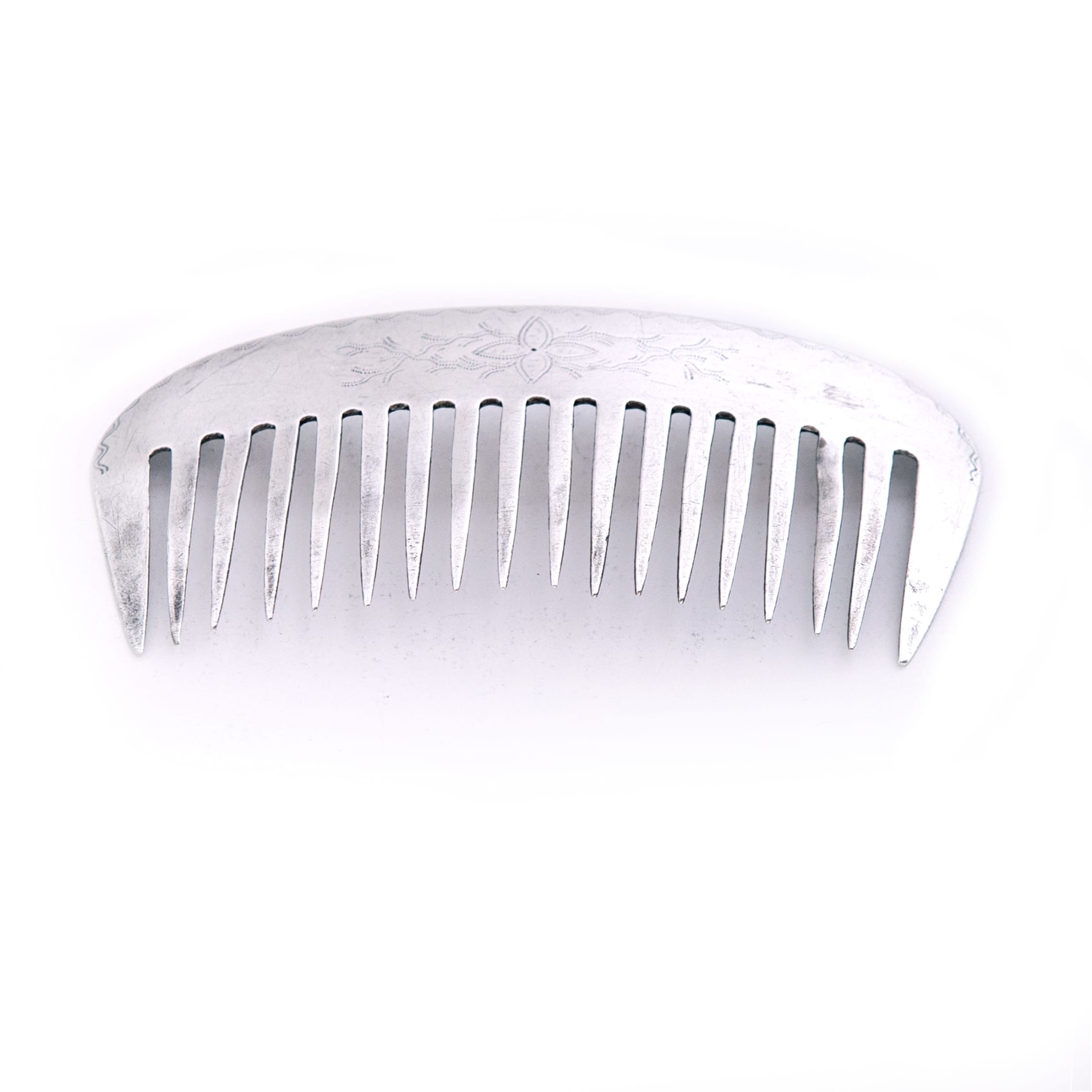 A Cape silver comb, Johannes Combrink, c.1814-1853 the spine engraved ...