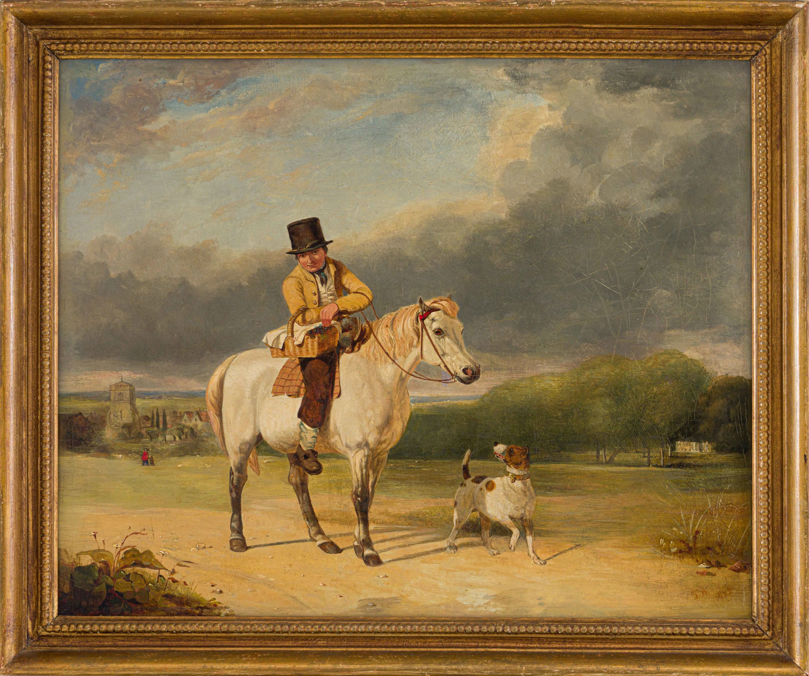 Rider and His Dog by Thomas Woodward | Strauss & Co