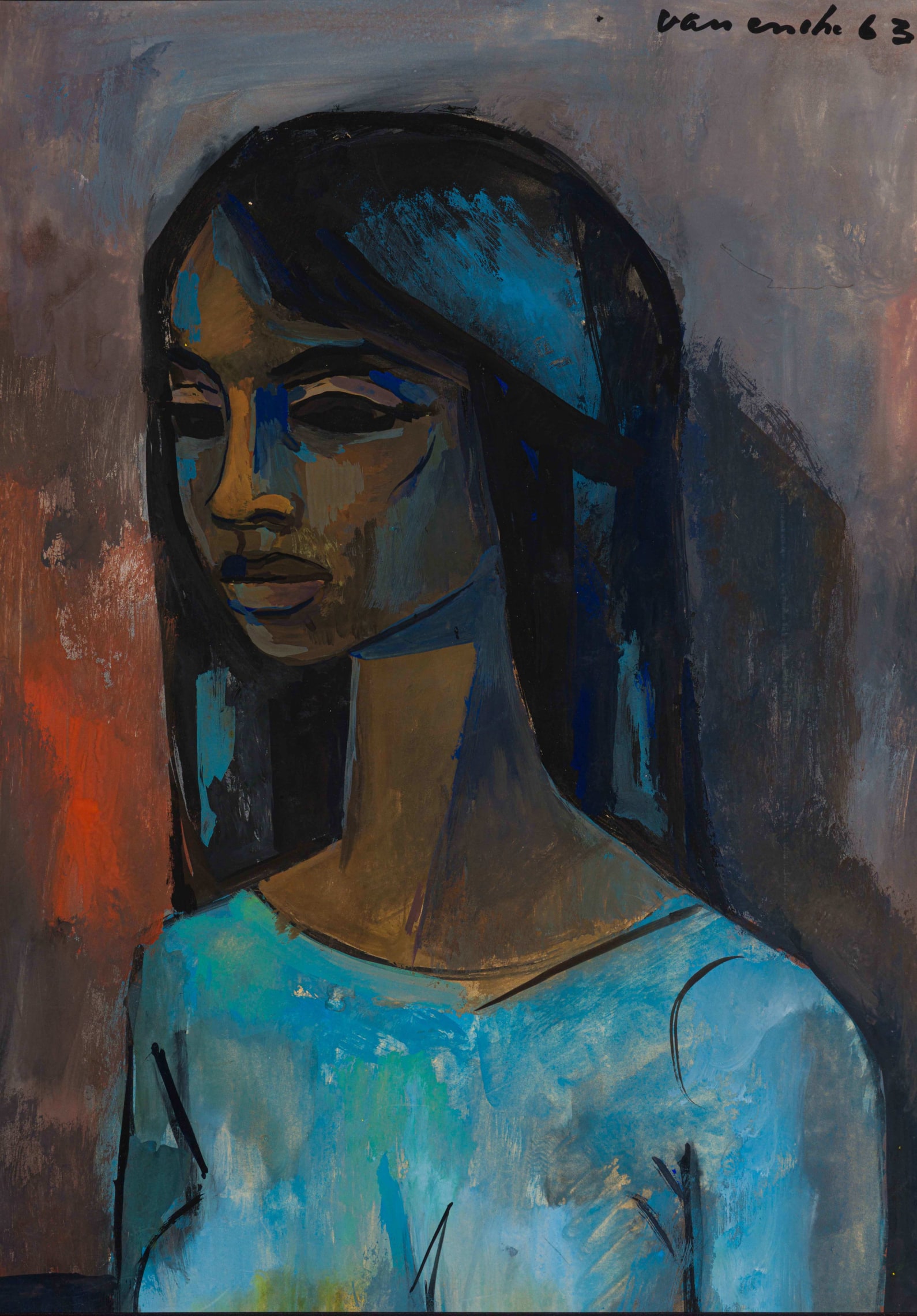 Indian Girl by Maurice van Essche | Strauss & Co