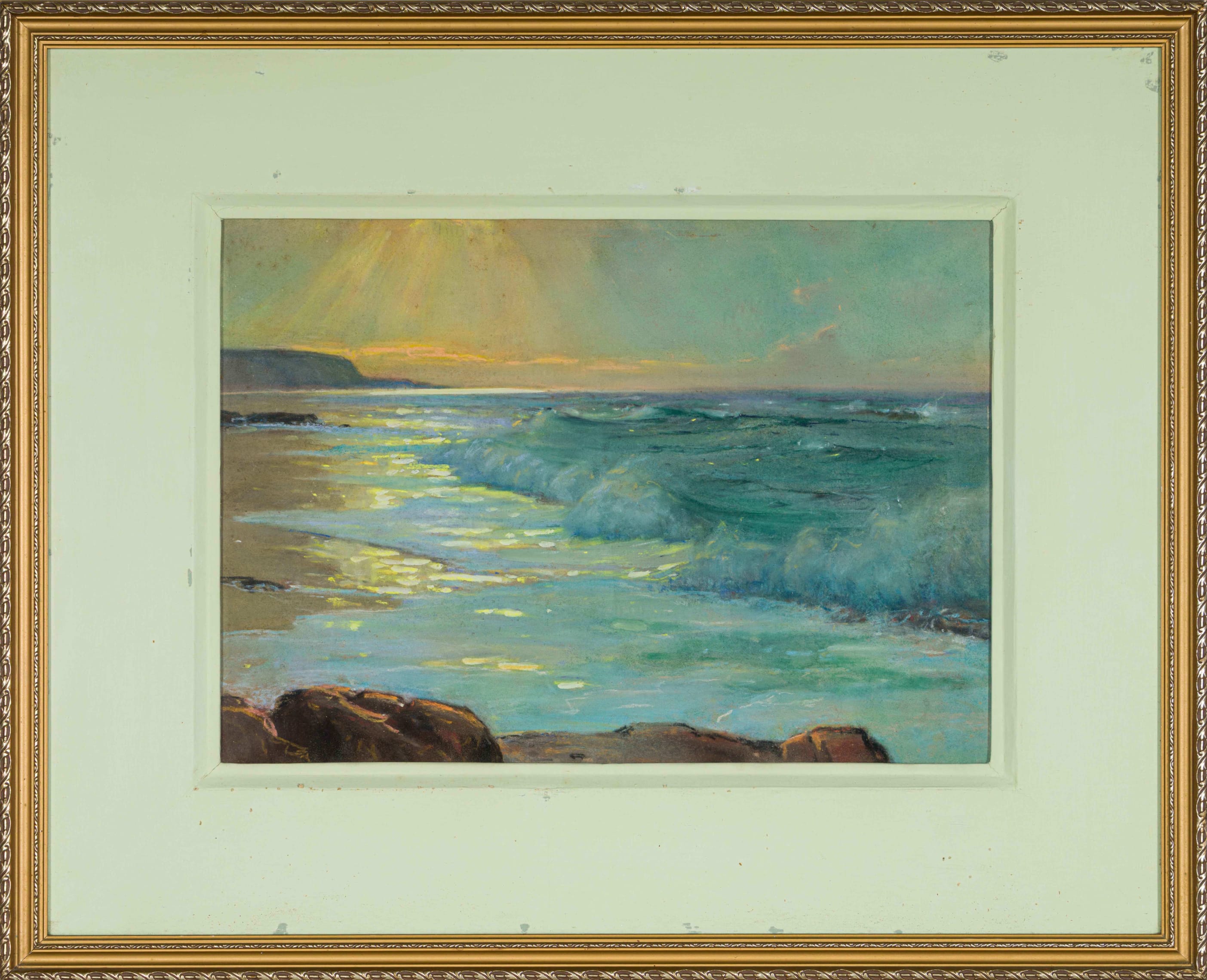 Coastal Sunrise by Walter Gilbert Wiles | Strauss & Co