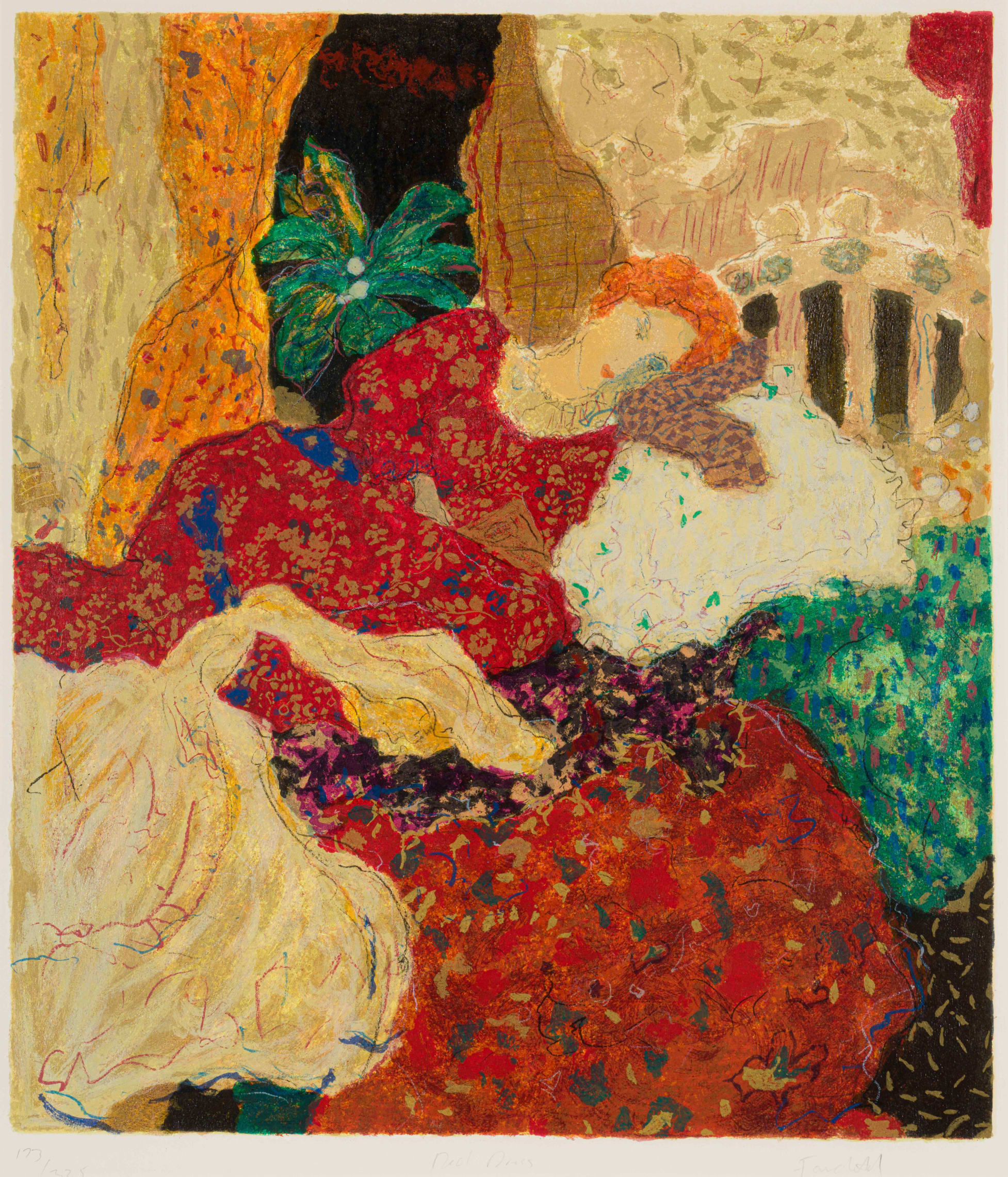 Red Dress by Roy Fairchild-Woodard | Strauss & Co