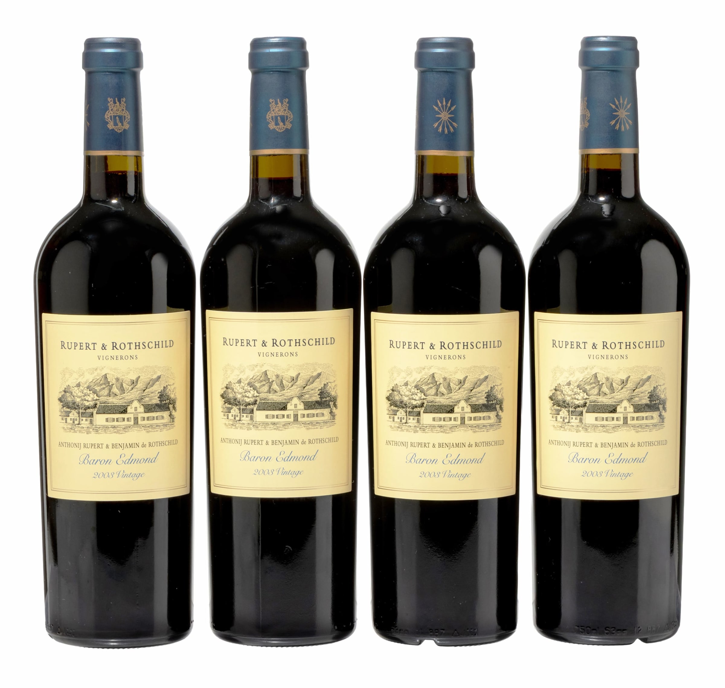 Baron Edmond 2003 4 (1 x 4) 750ml by Rupert & Rothschild | Strauss & Co