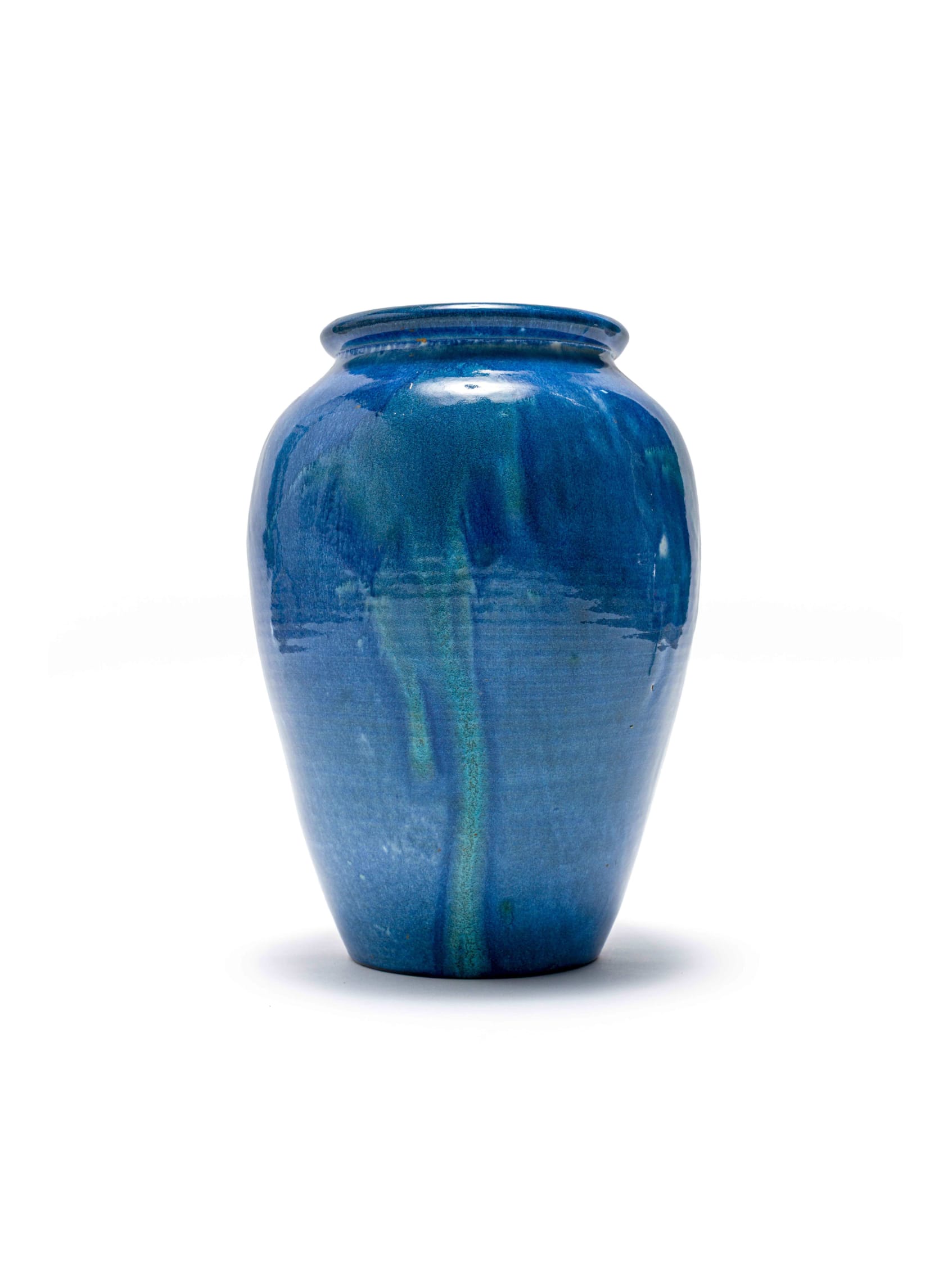 Blue vase by Linn Ware/Ceramic Studio | Strauss & Co