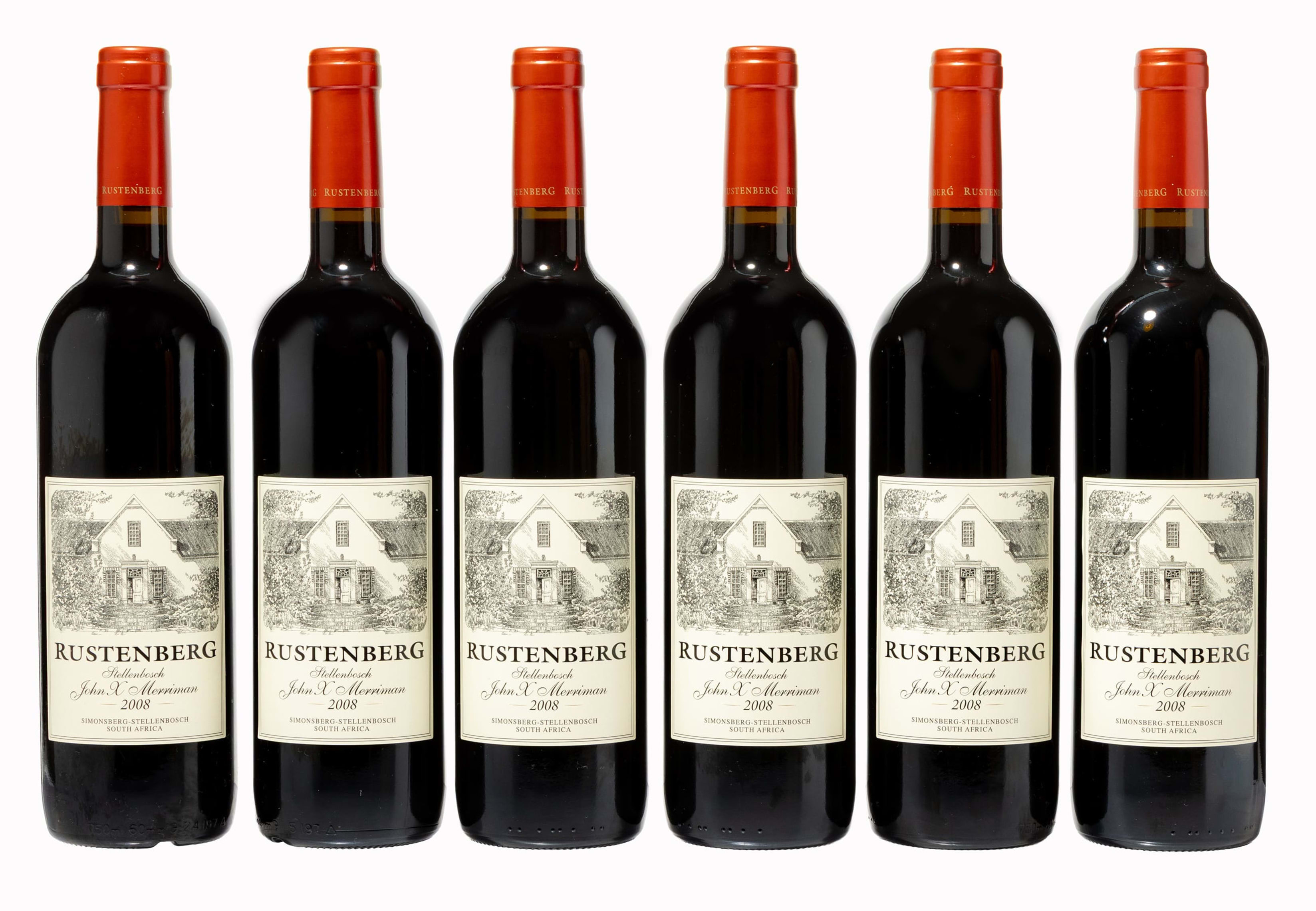 2008 John X Merriman 6 (1 x 6) 750ml by Rustenberg | Strauss & Co