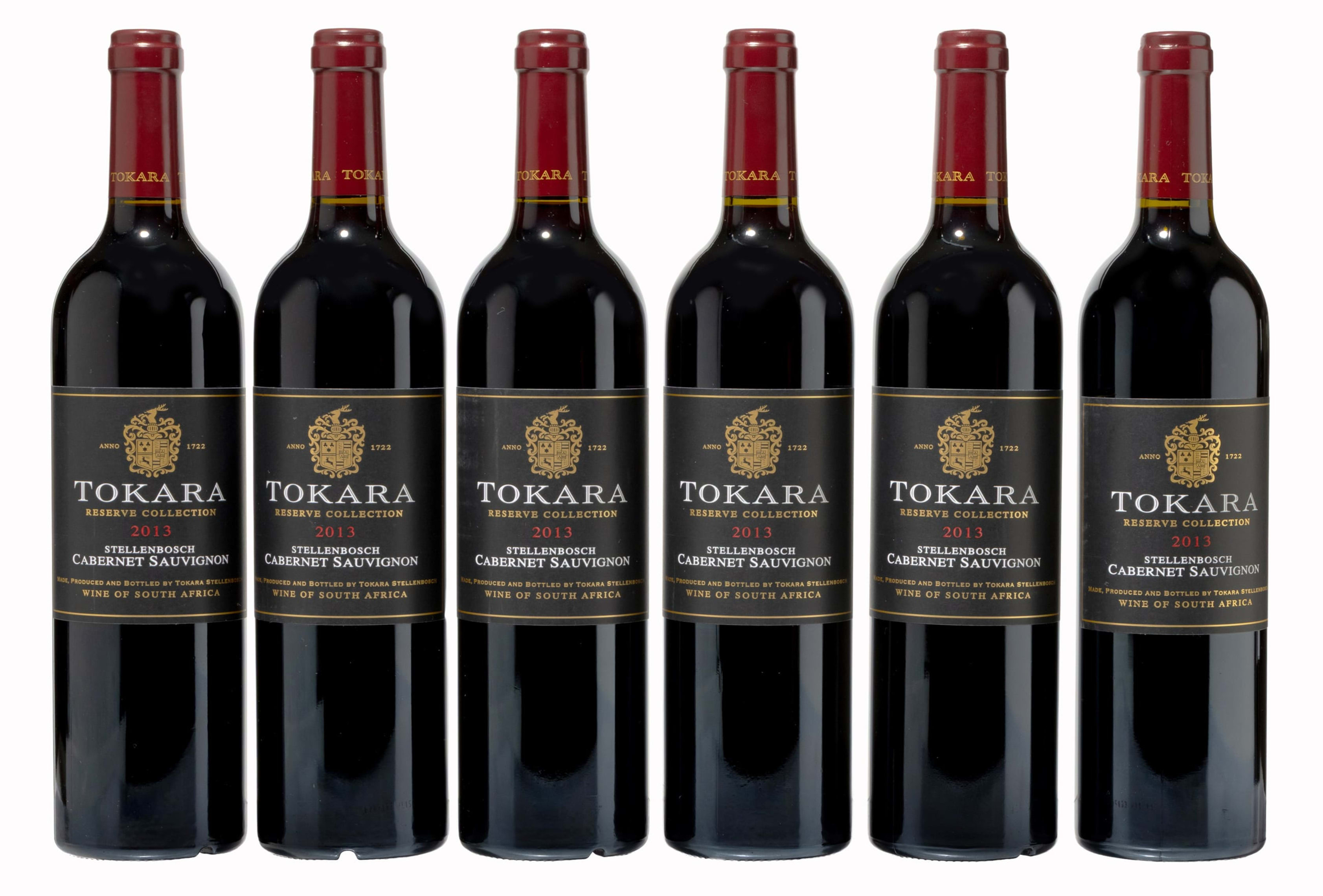 2013 Reserve Collection Cabernet Sauvignon 6 (1 x 6) 750ml by Tokara ...