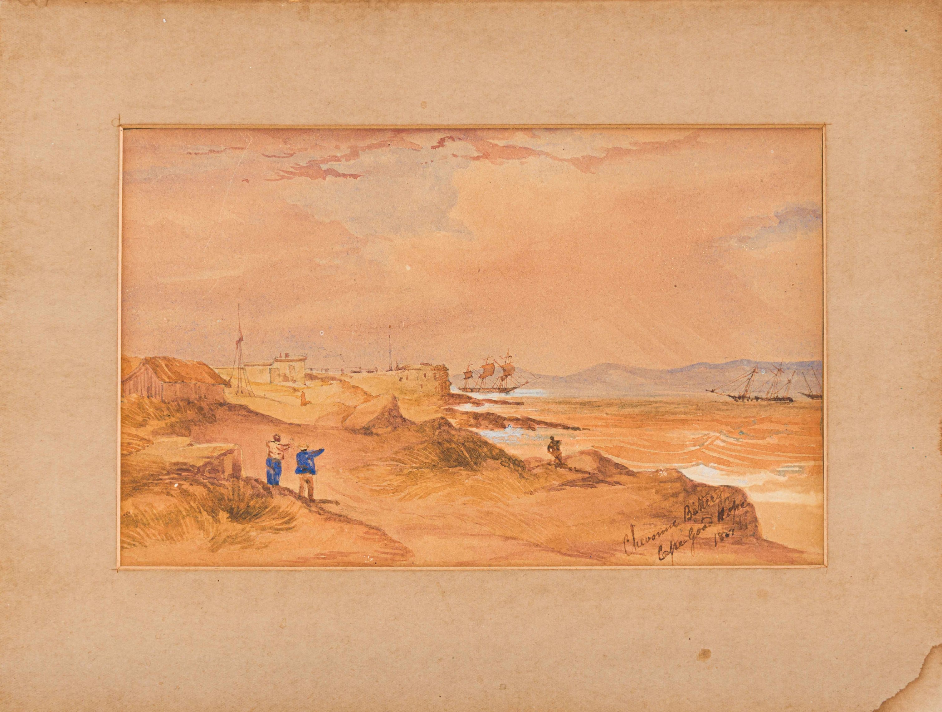 Chevonne Battery, Cape Good Hope by Thomas Bowler | Strauss & Co