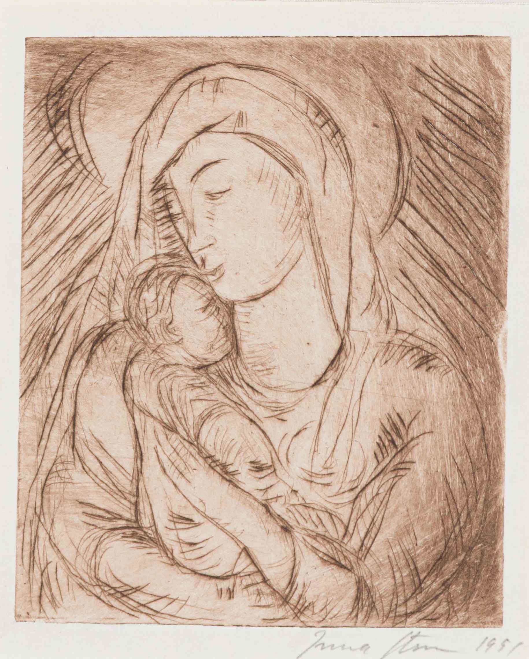 Mother and Child by Irma Stern | Strauss & Co