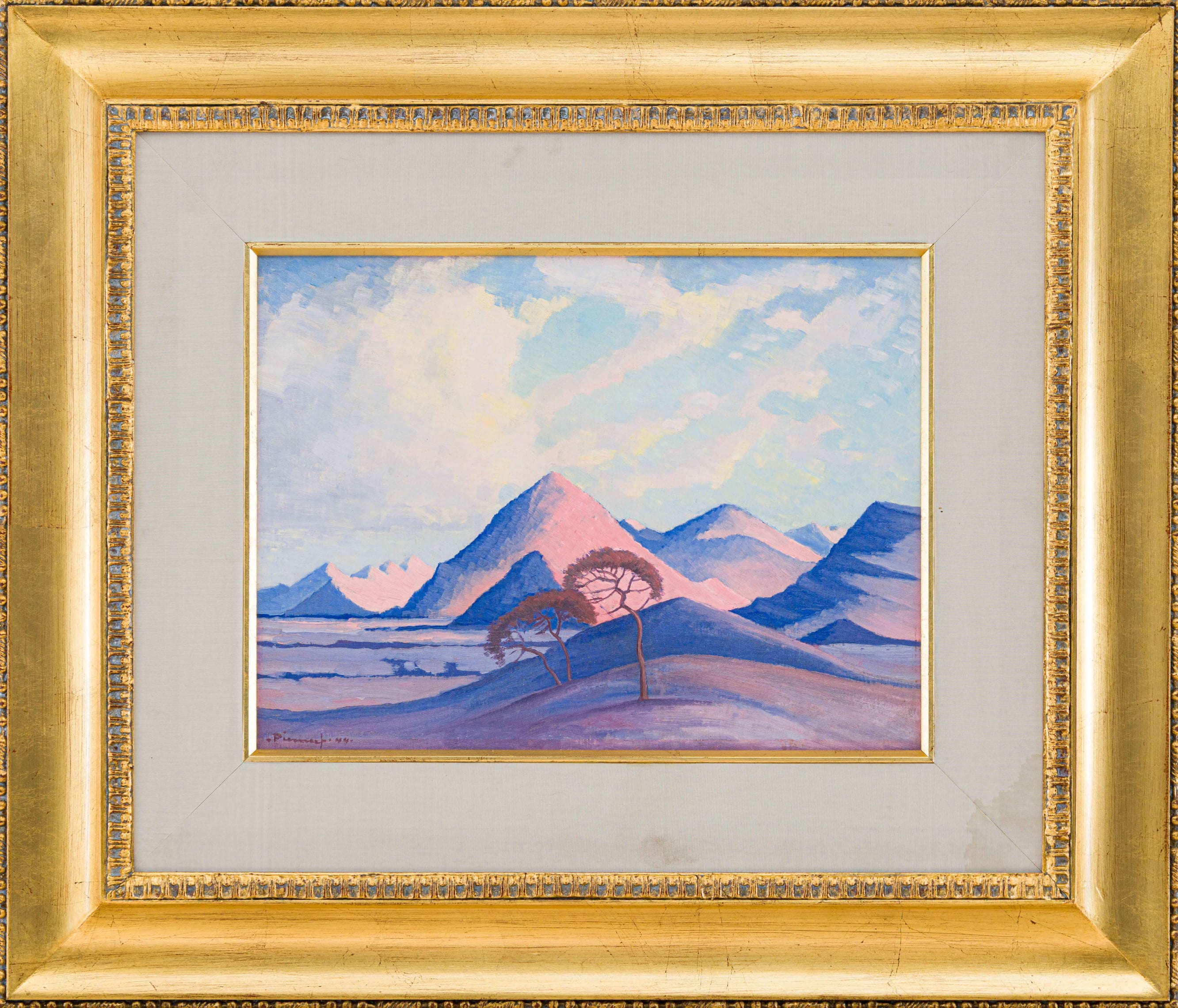Mountain Landscape with Trees by Jacob Hendrik Pierneef | Strauss & Co