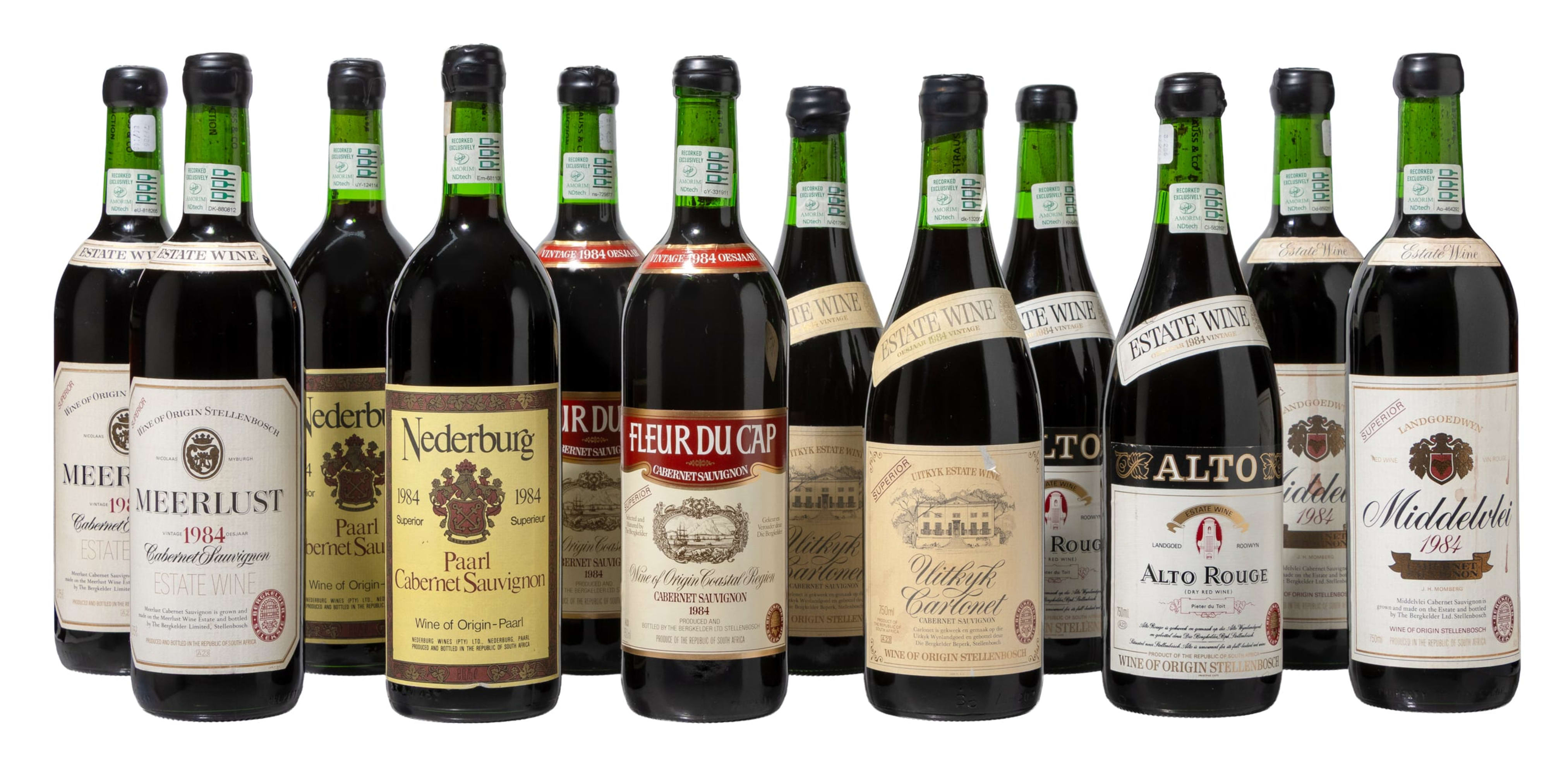 1984 Collection 1984 12 (6 x 2) 750ml by Engen Lot | Strauss & Co