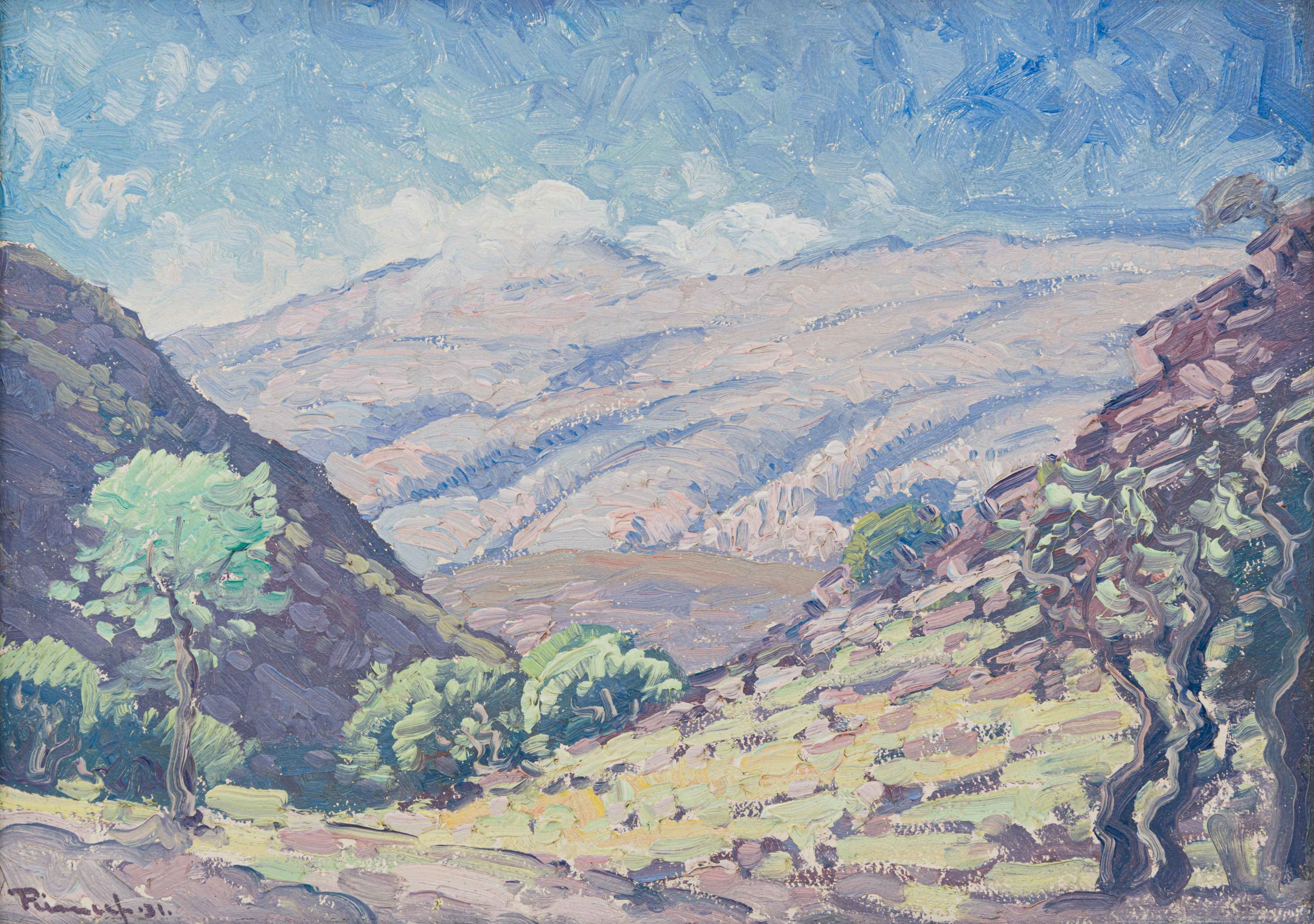 Valley Landscape by Jacob Hendrik Pierneef | Strauss & Co