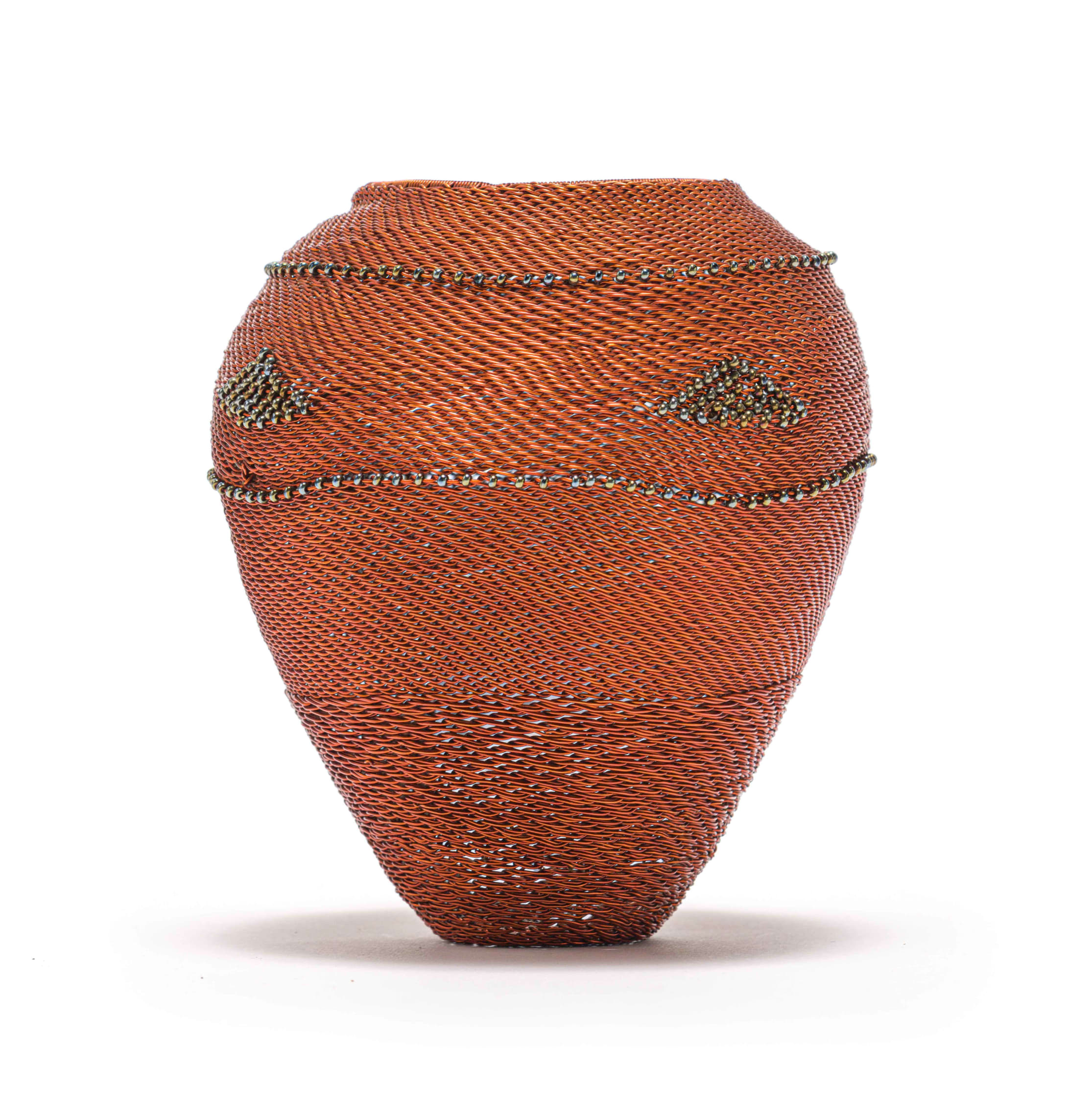 Small copper vessels, two by Sibongile Kanyile | Strauss & Co