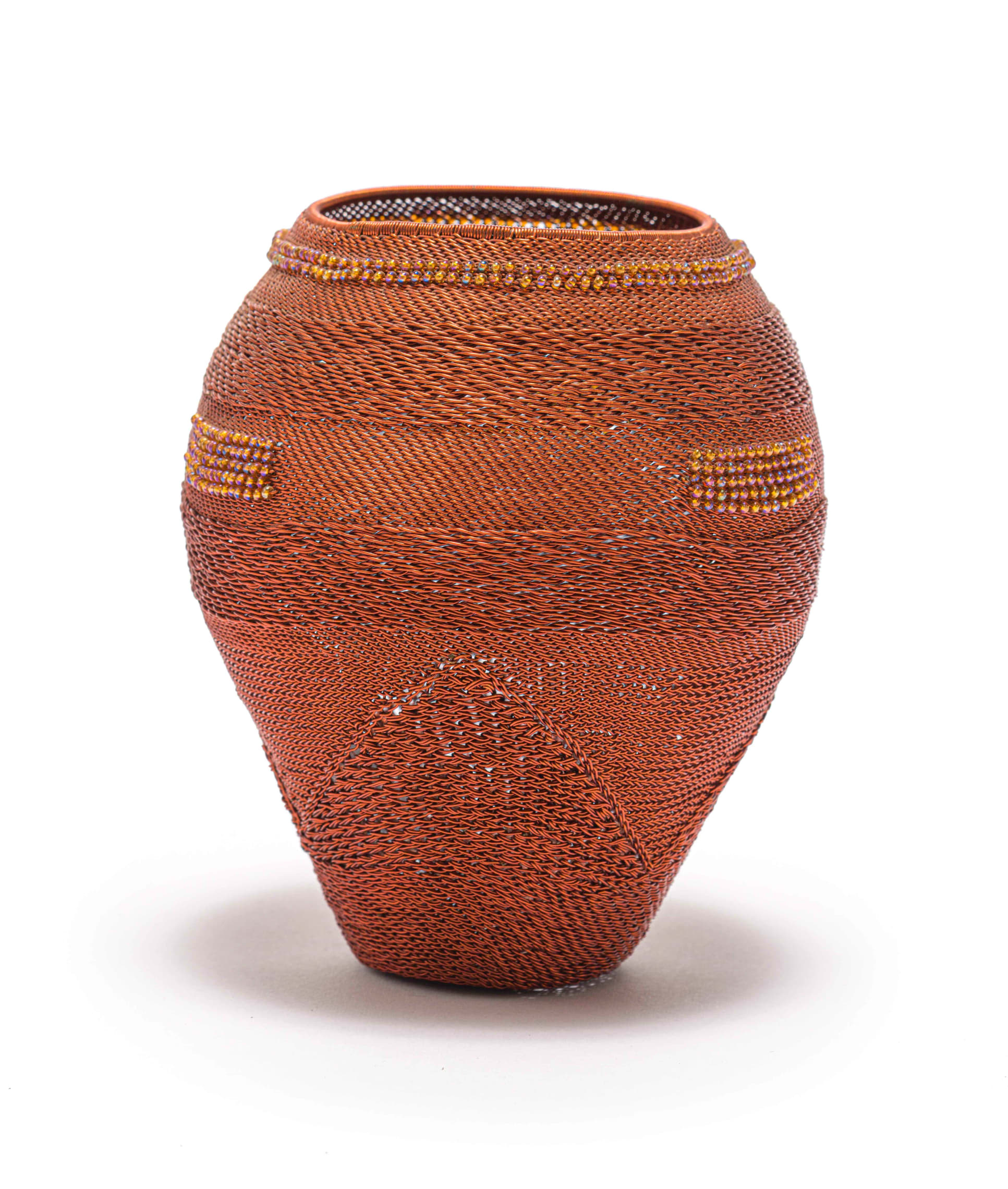 Small copper vessels, two by Sibongile Kanyile | Strauss & Co