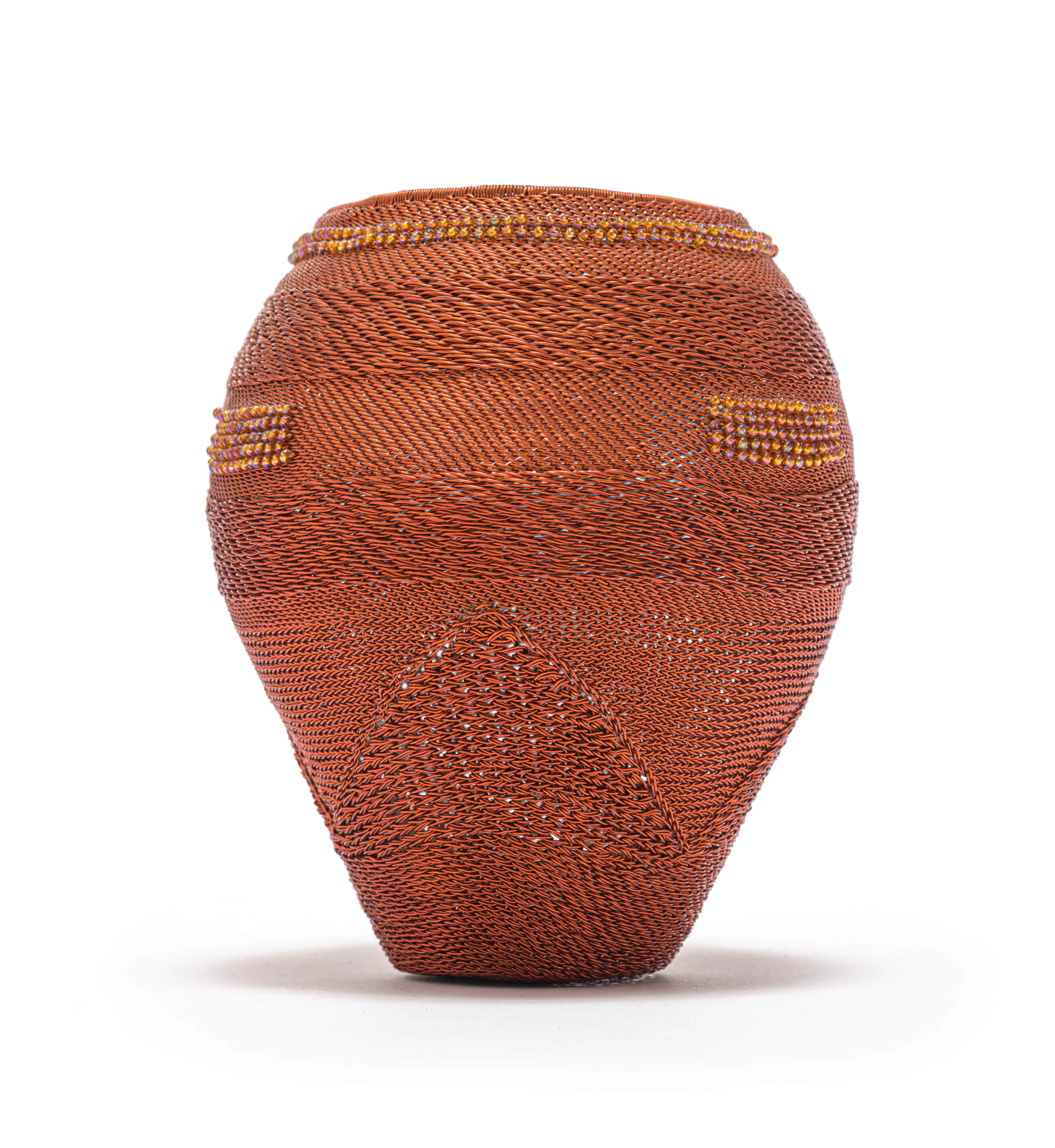 Small copper vessels, two by Sibongile Kanyile | Strauss & Co