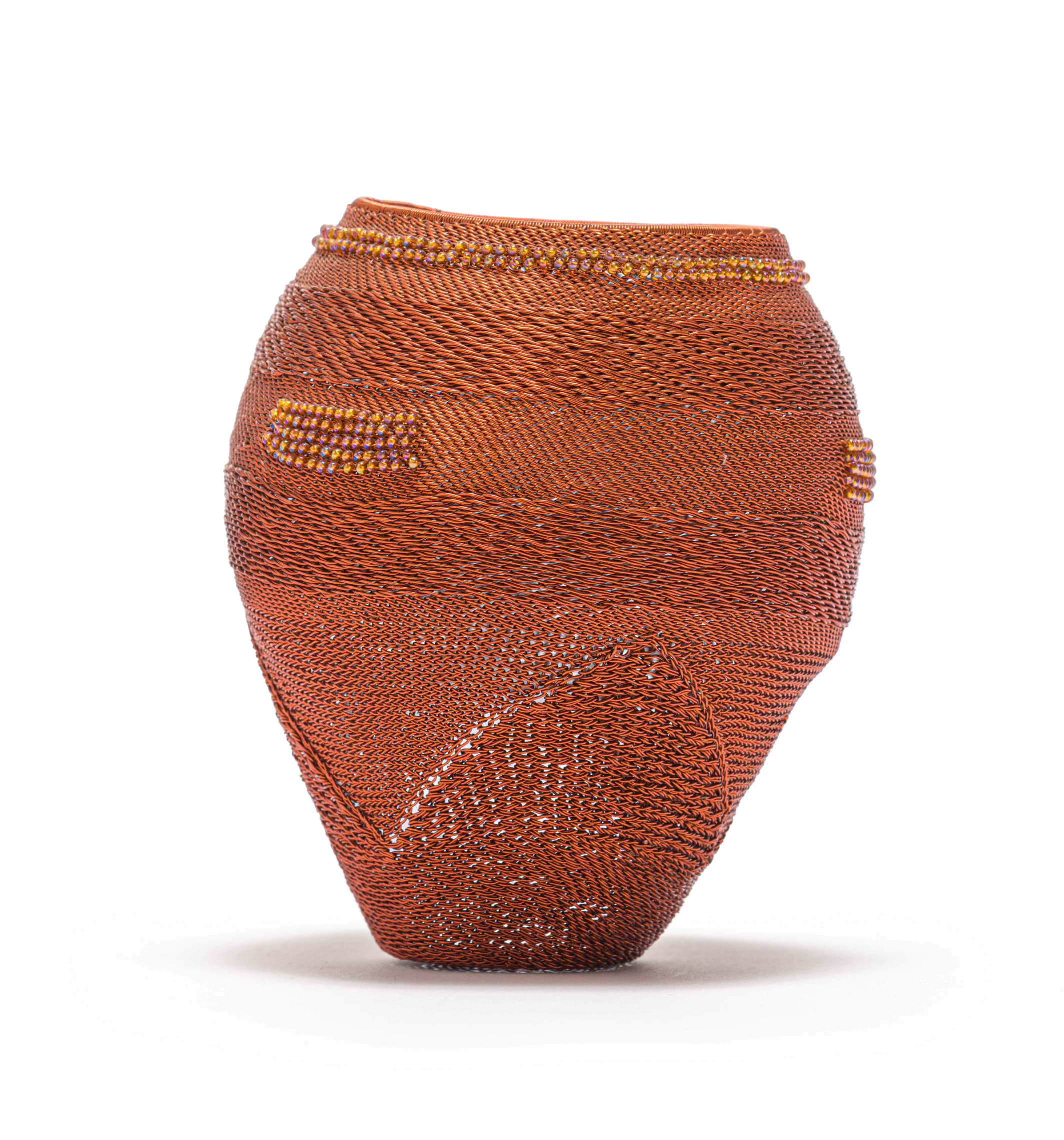 Small copper vessels, two by Sibongile Kanyile | Strauss & Co