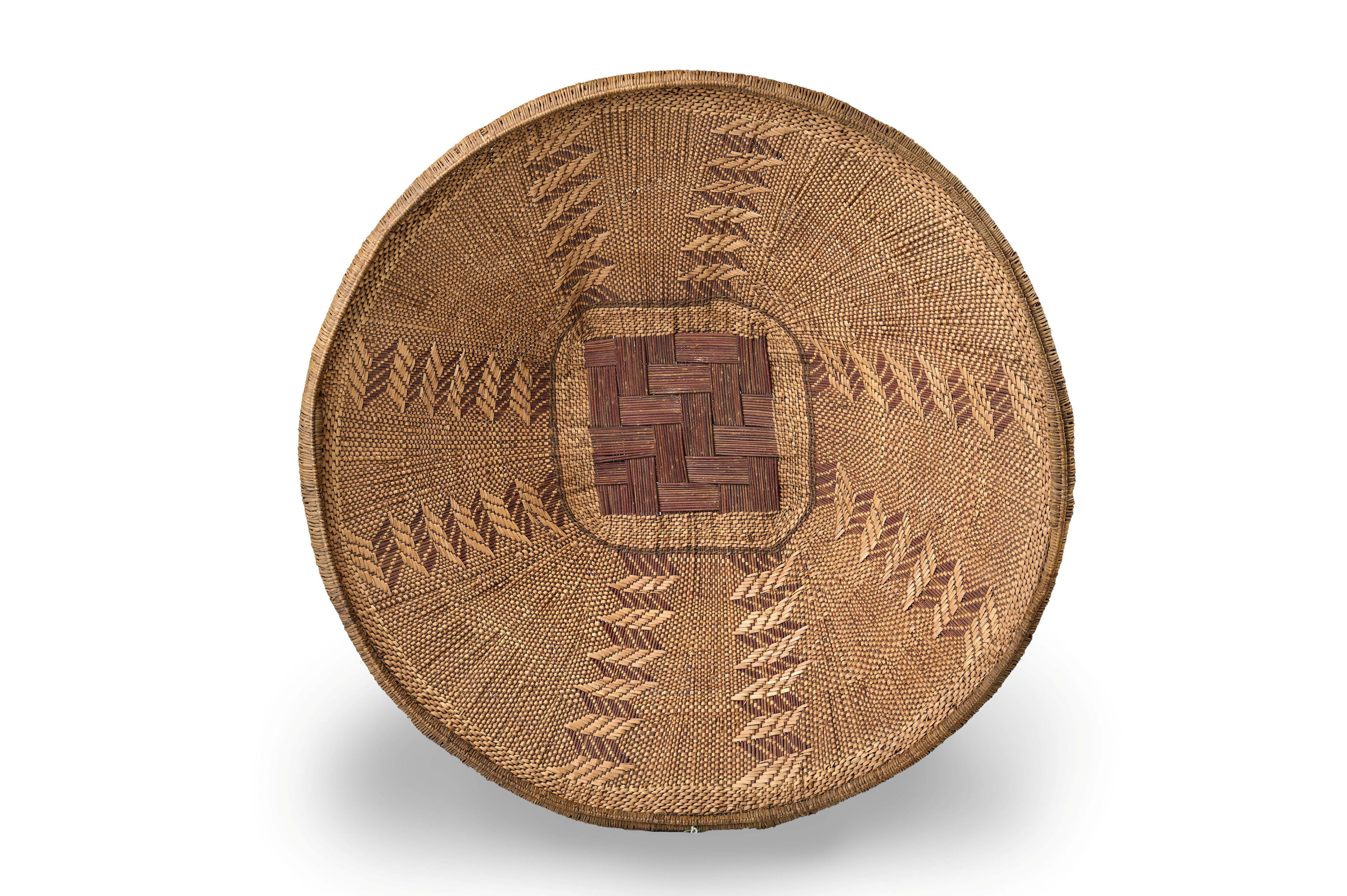 Contemporary winnowing basket, Zambia | Strauss & Co