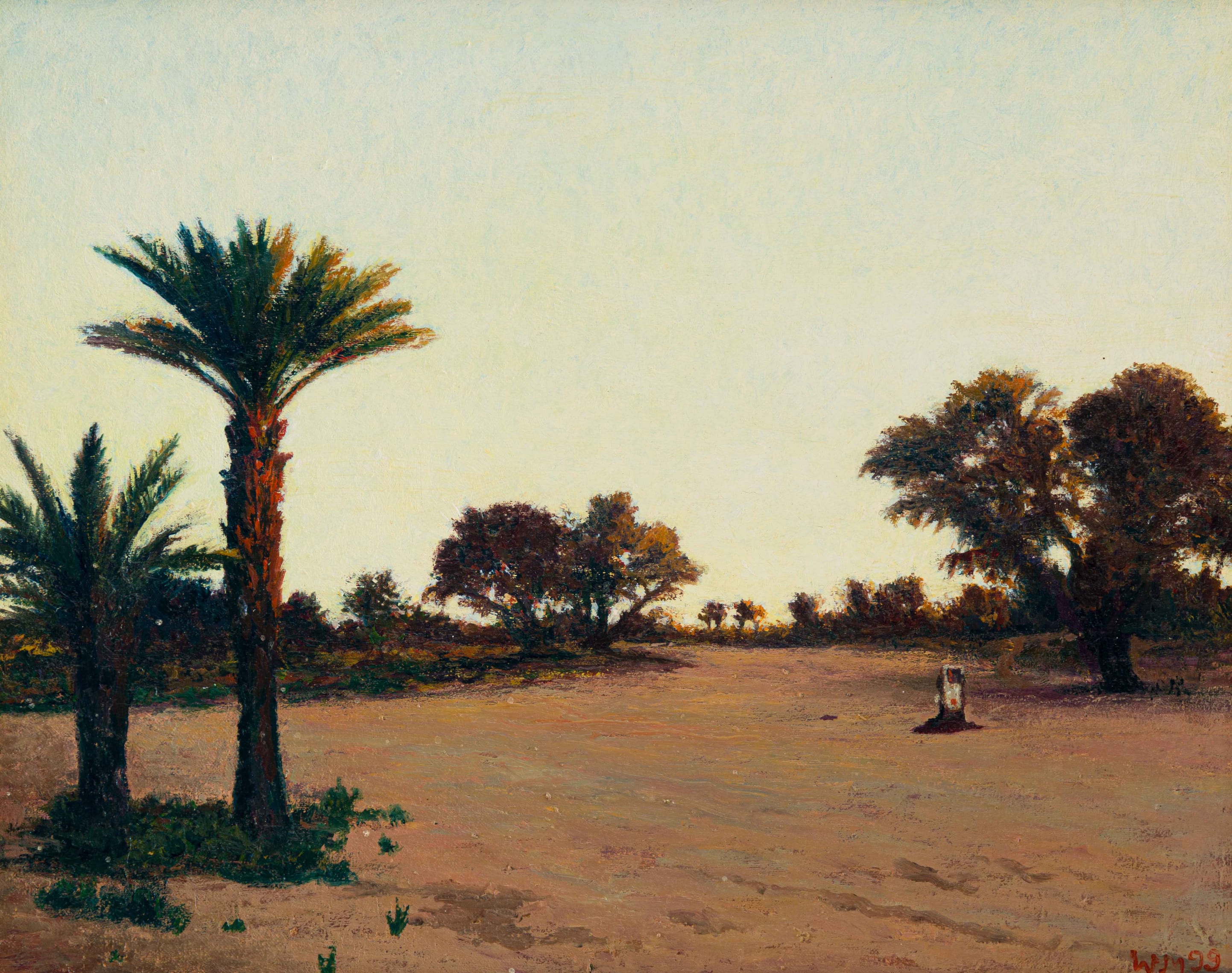 Landscape with Palm Trees by Walter Meyer | Strauss & Co