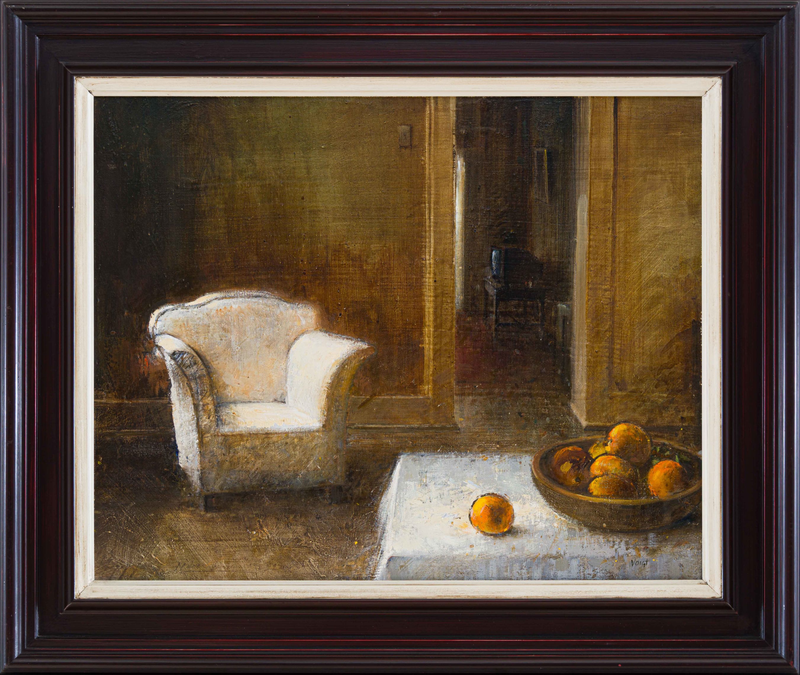 Interior with Oranges by Harold Voigt | Strauss & Co