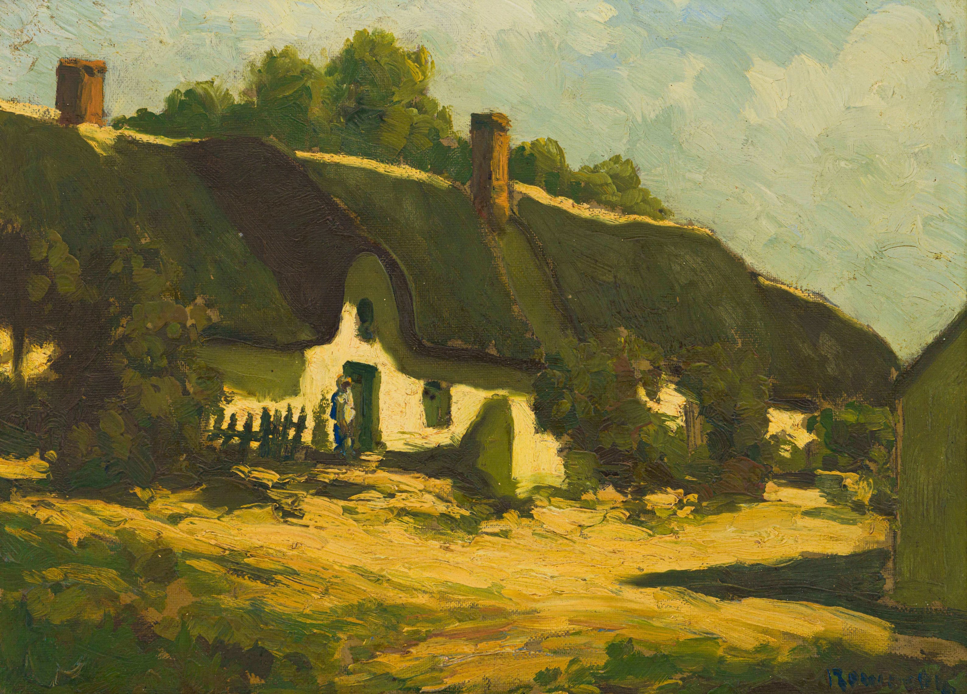 Old Cottage at Dawn, Cape by Edward Roworth | Strauss & Co