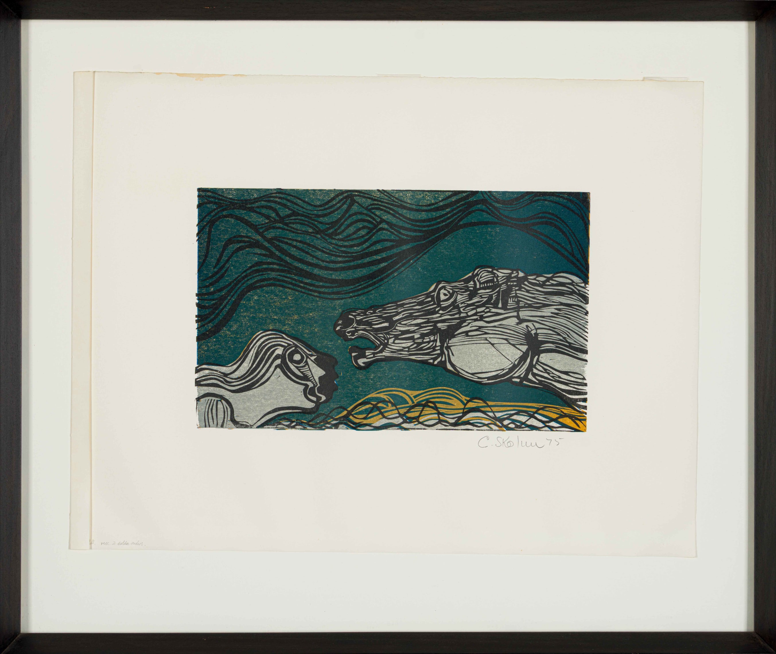 Woltemade Rescues Two Sailors, from The White Monday Disaster portfolio ...