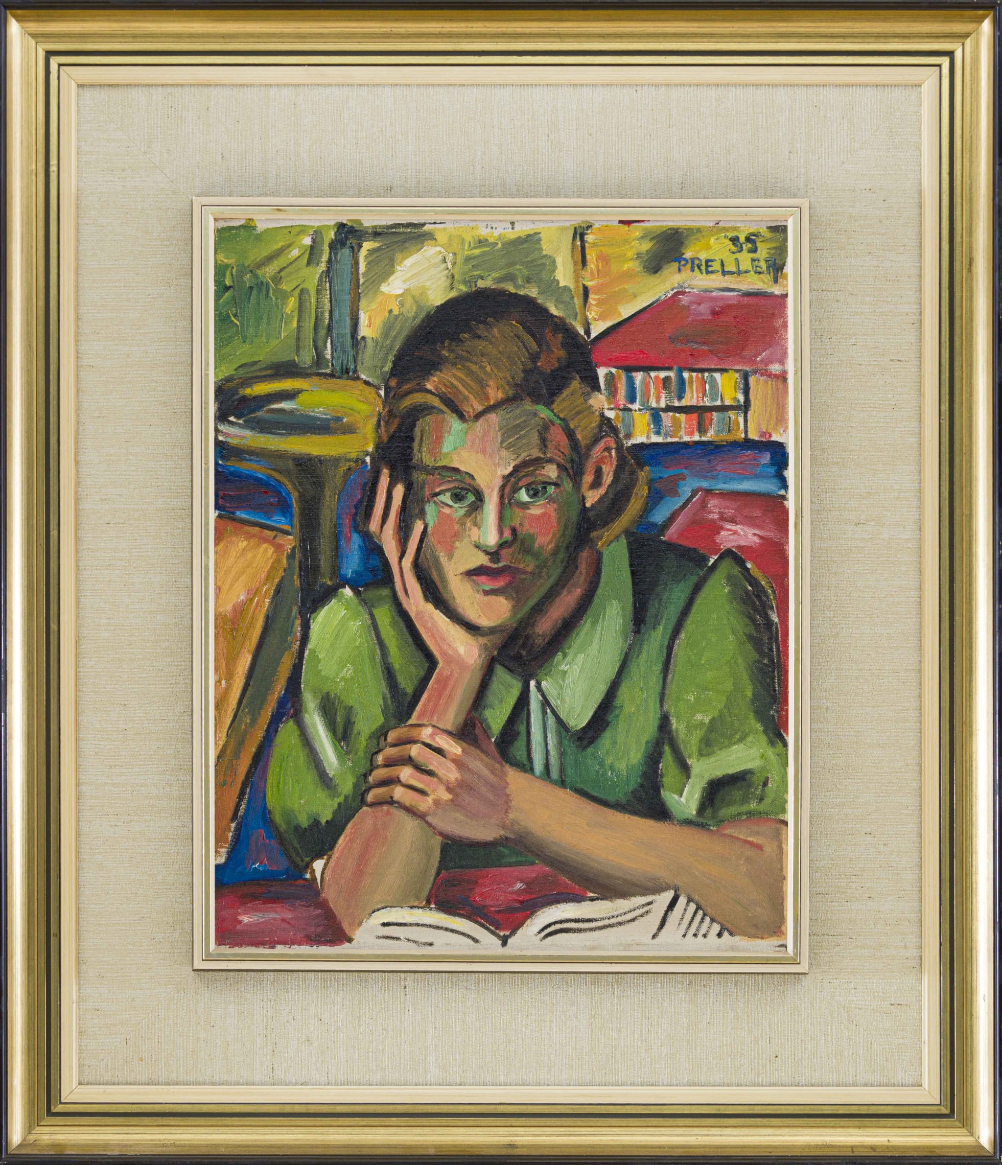Woman Reading by Alexis Preller | Strauss & Co